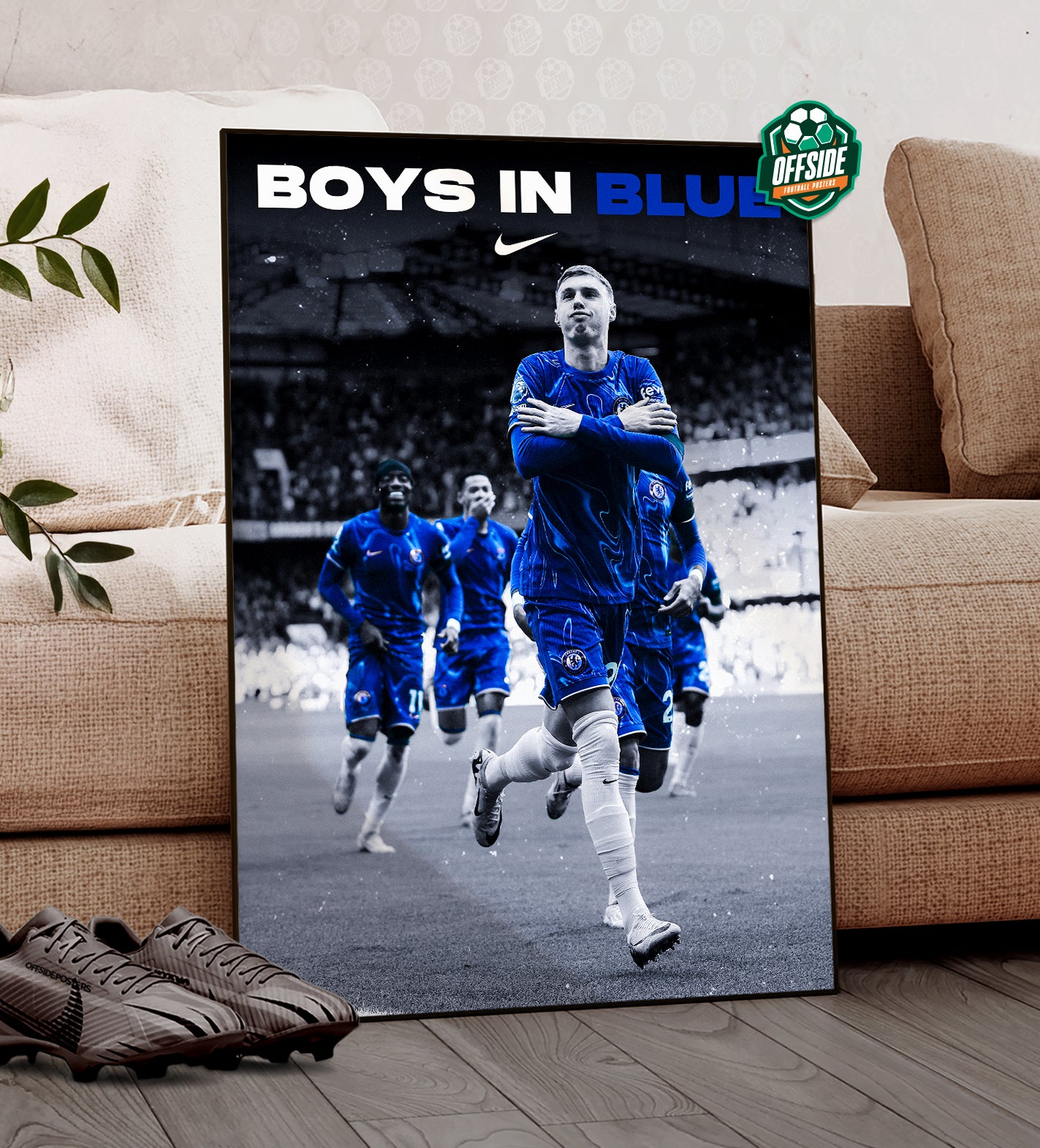 Chelsea 'Boys In Blue' Poster – Offside Posters