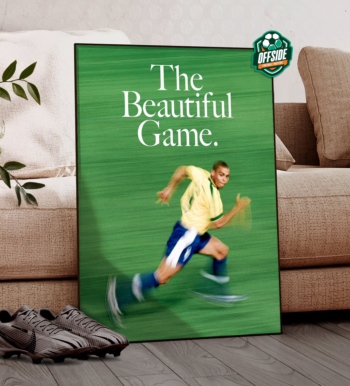 Ronaldo 'The Beautiful Game' Poster – Offside Posters