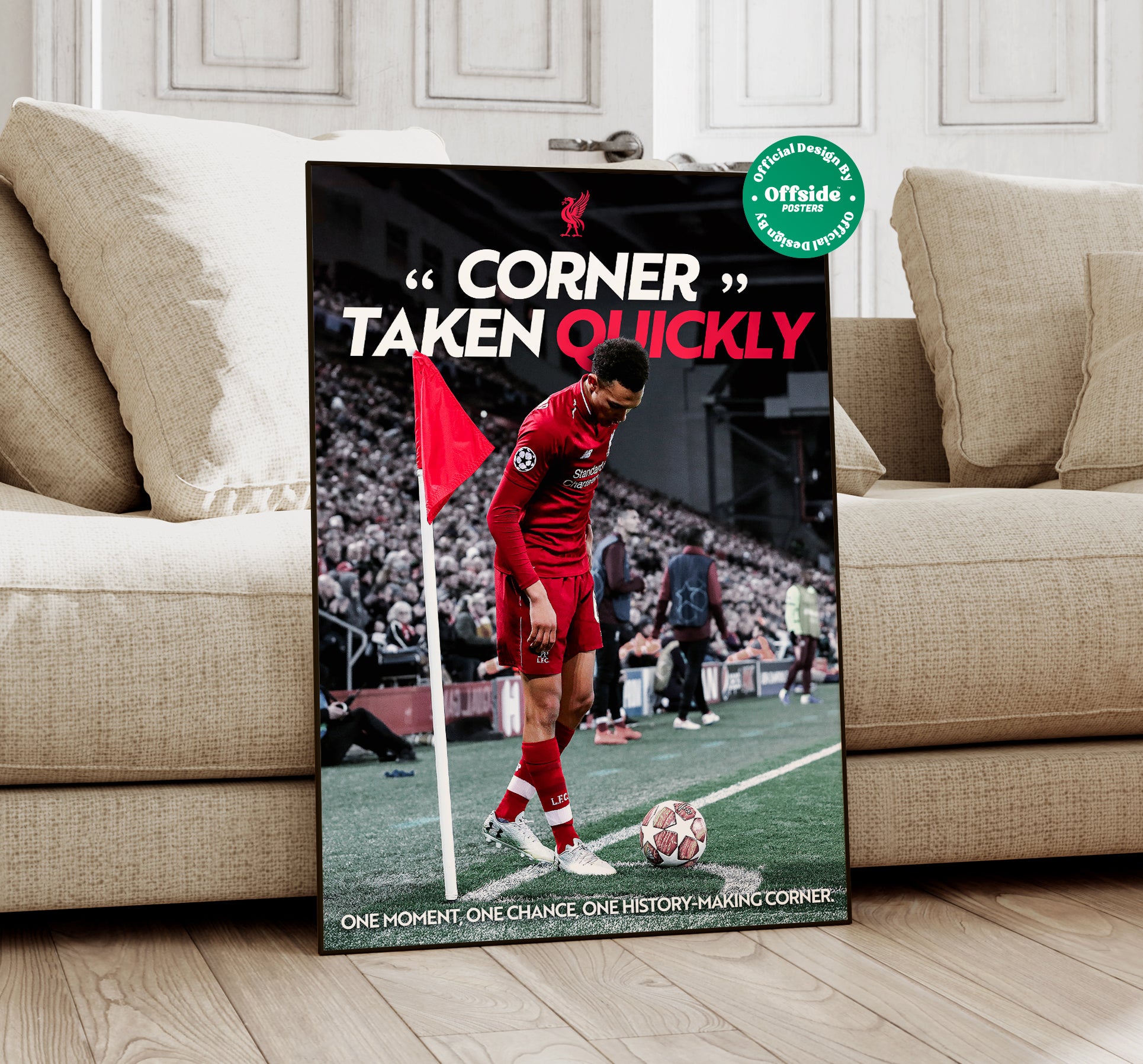 Trent 'Corner Taken Quickly' Poster – Offside Posters
