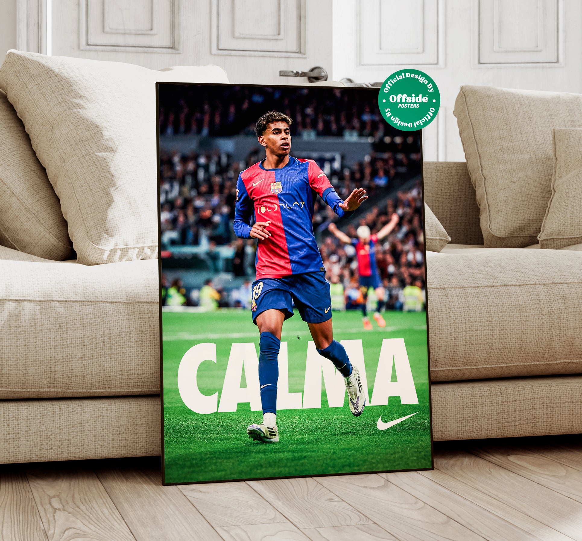 Lamine Yamal 'Calma' Poster – Offside Posters