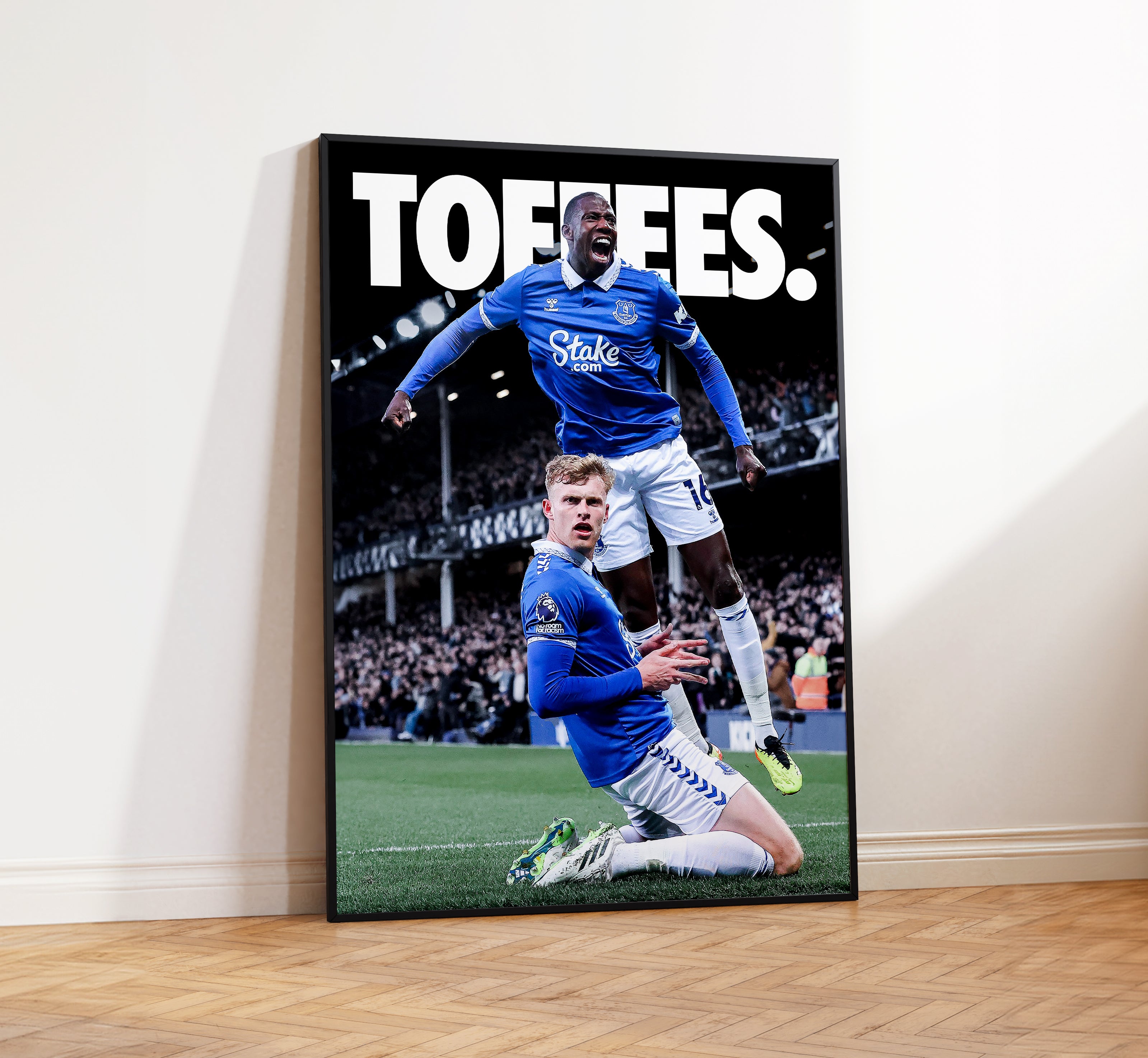 Everton 'Toffees' Poster – Offside Posters