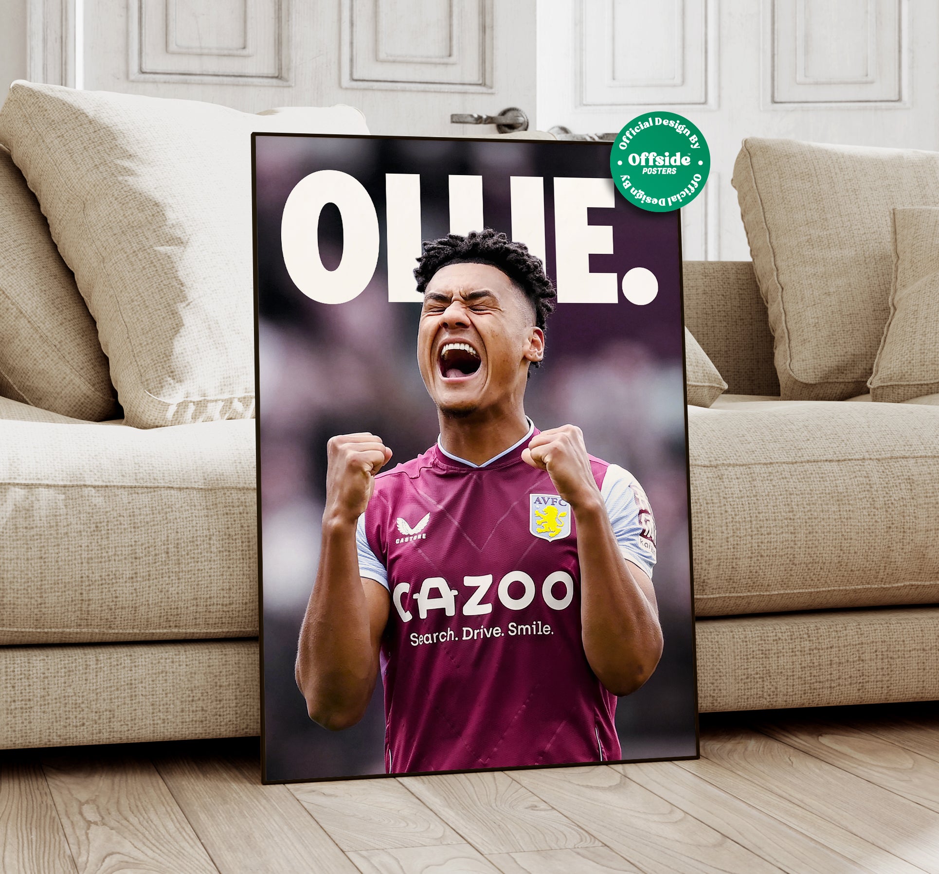 Ollie Watkins Poster – Offside Posters