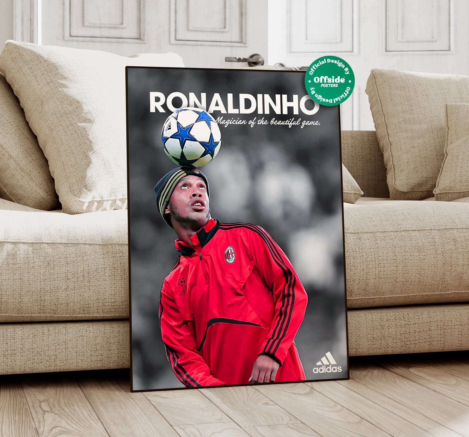 Ronaldinho 'Magician' Poster – Offside Posters
