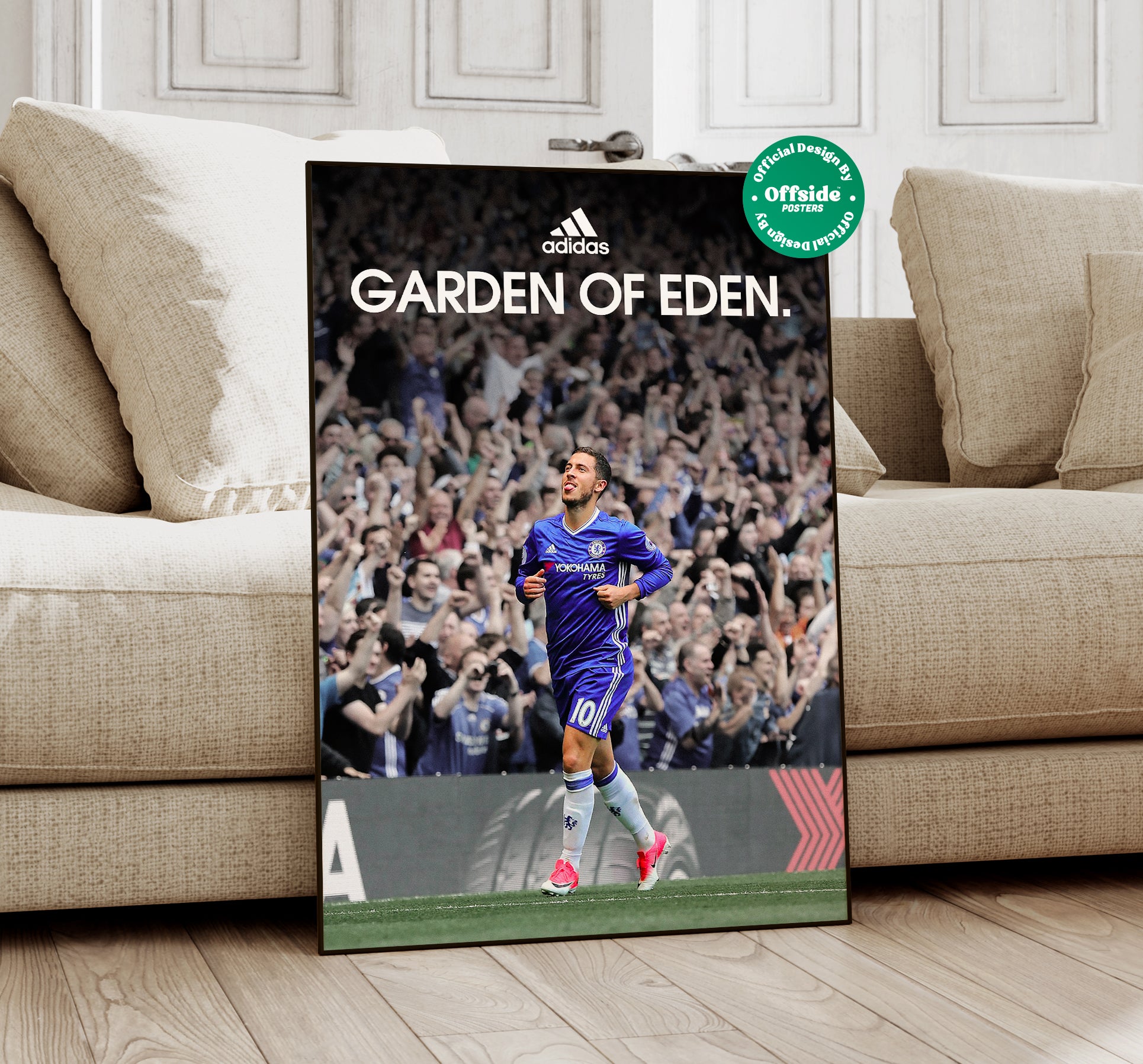 Eden Hazard 'Garden Of Eden' Poster – Offside Posters