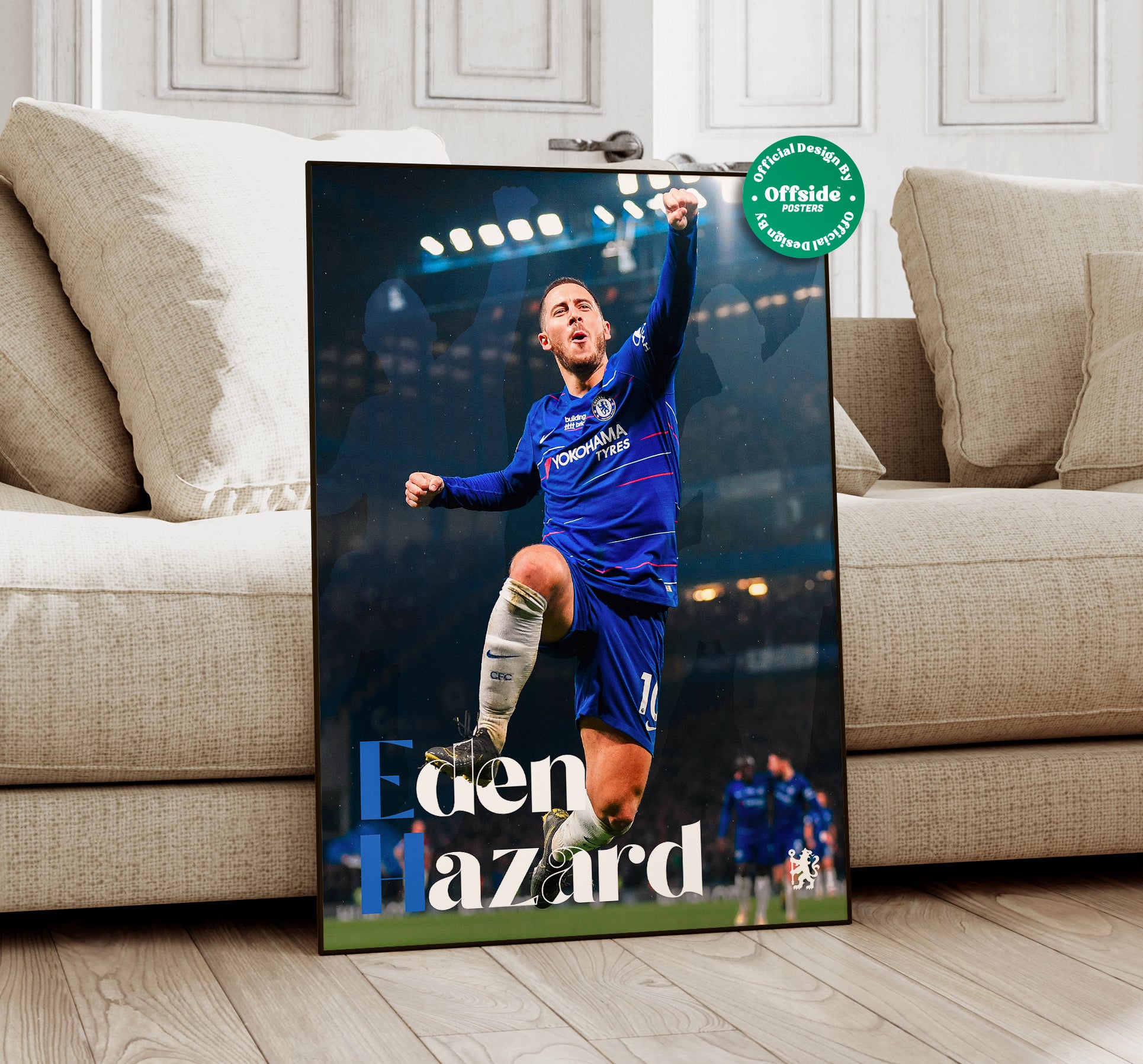 Eden Hazard Poster – Offside Posters
