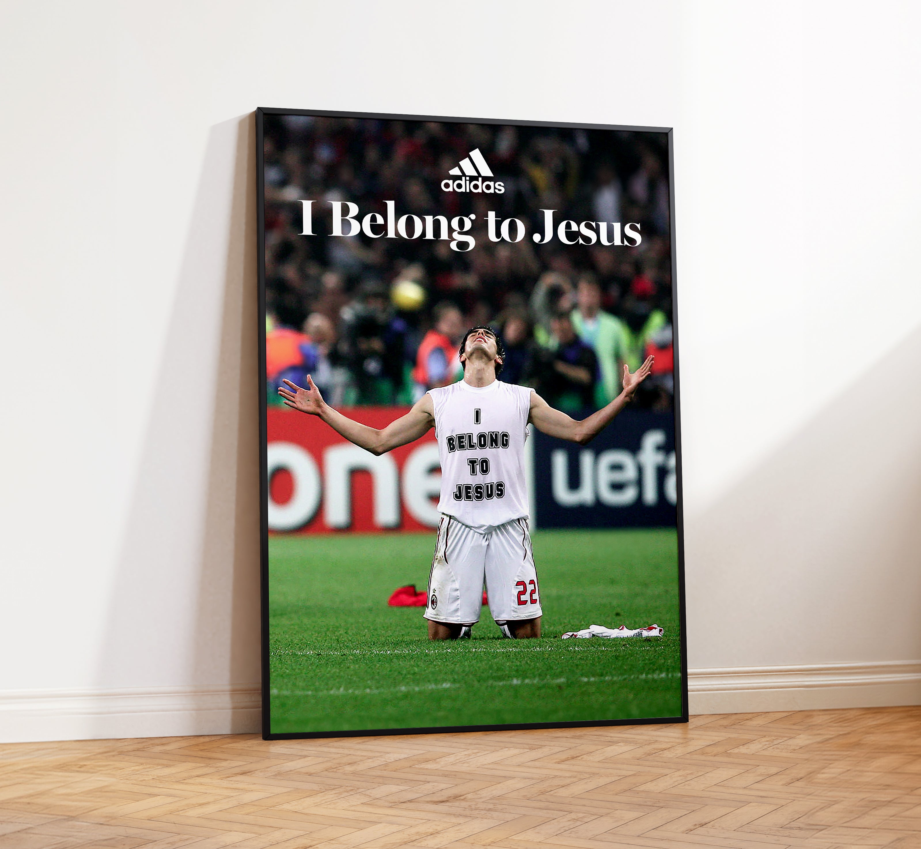 Kaka 'I Belong To Jesus' Poster – Offside Posters