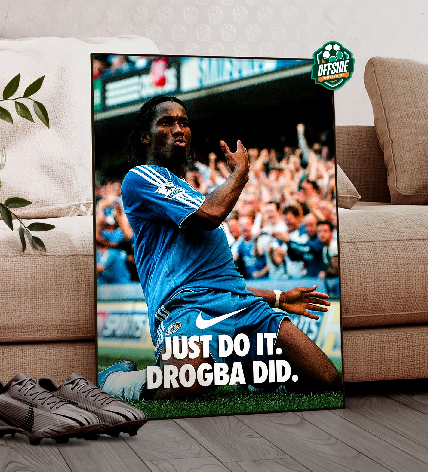 Didier Drogba 'Do It' Poster – Offside Posters