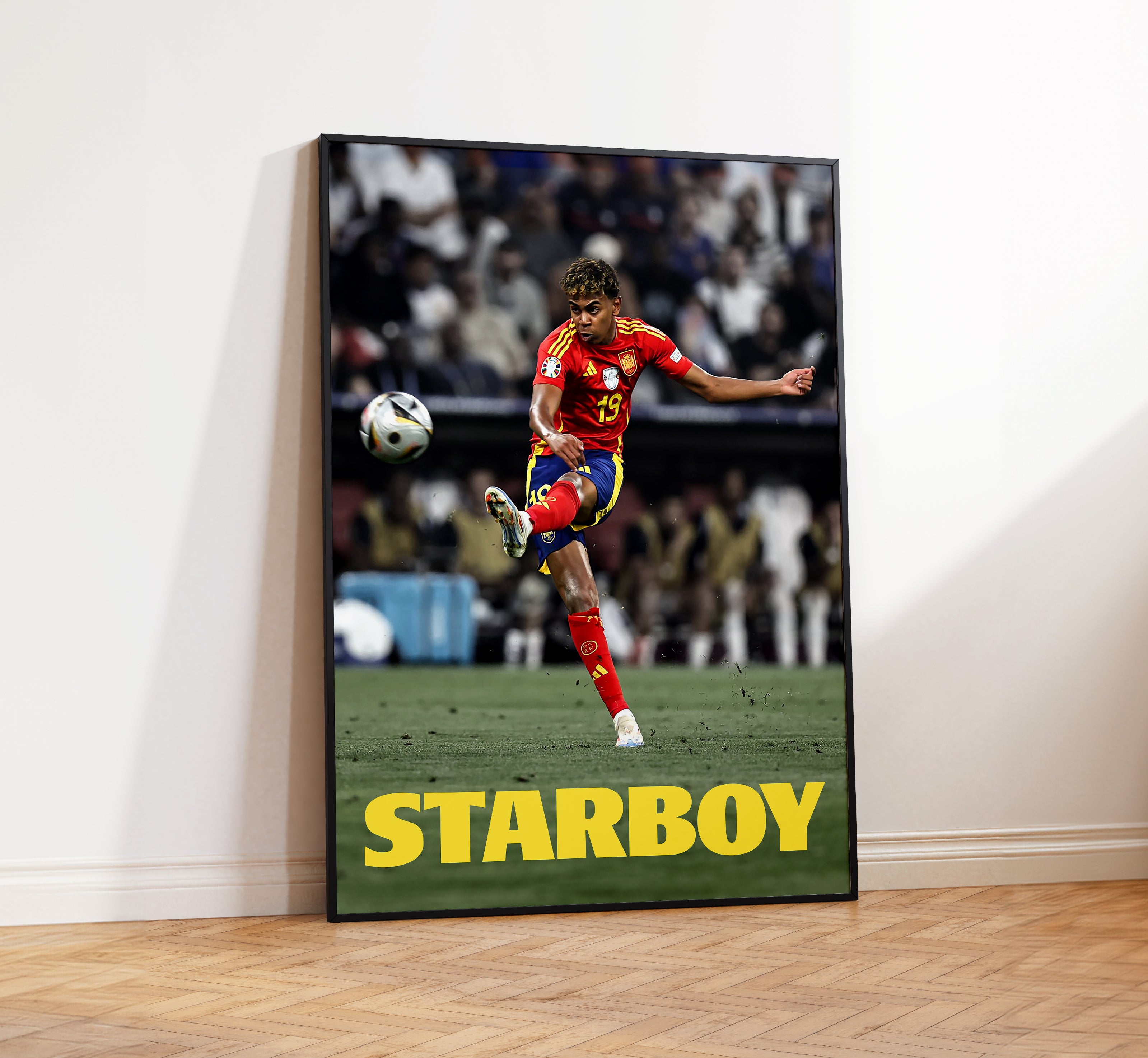 Lamine Yamal 'Starboy' Poster – Offside Posters