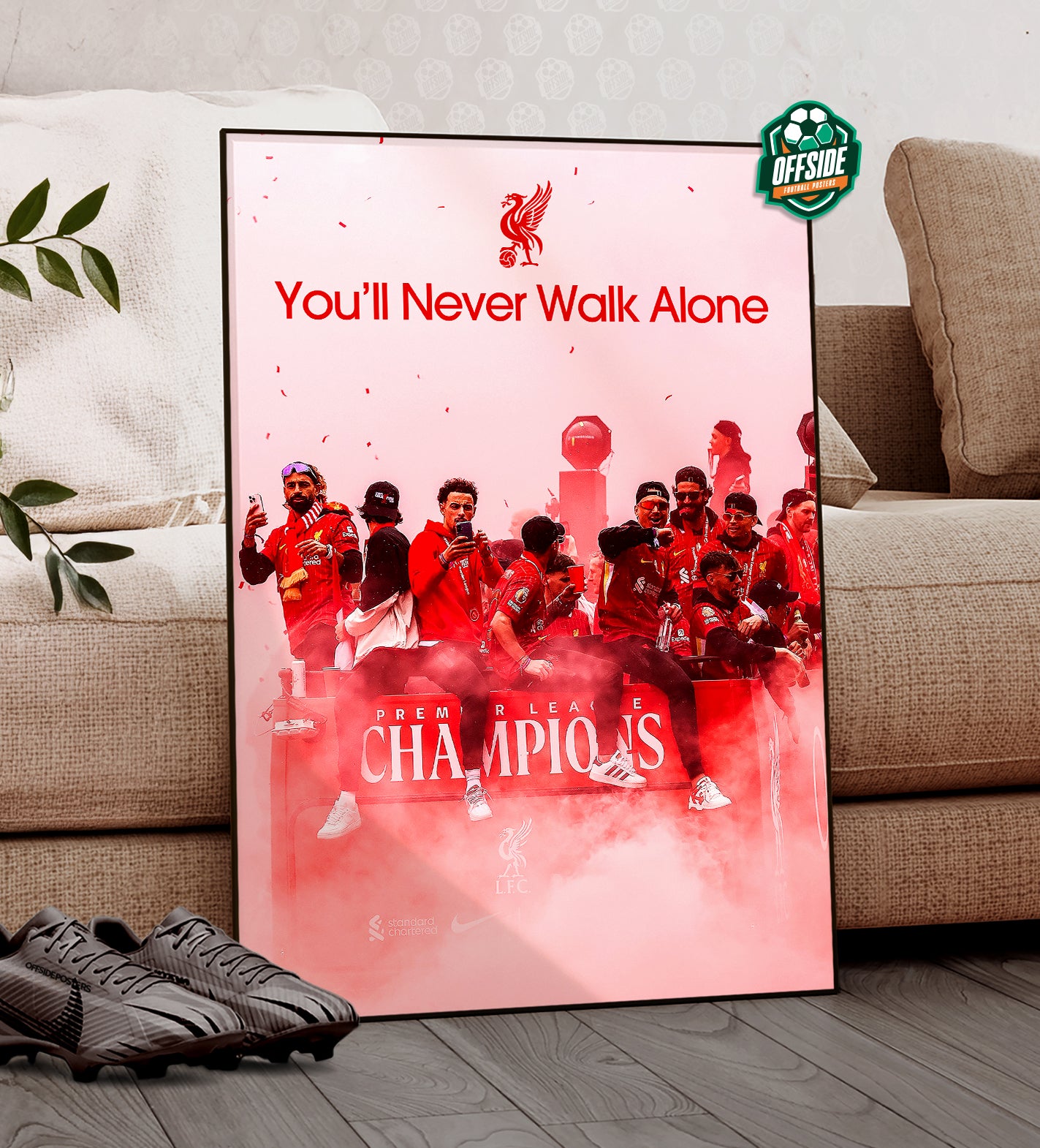 Liverpool 'YNWA Parade' Poster – Offside Posters