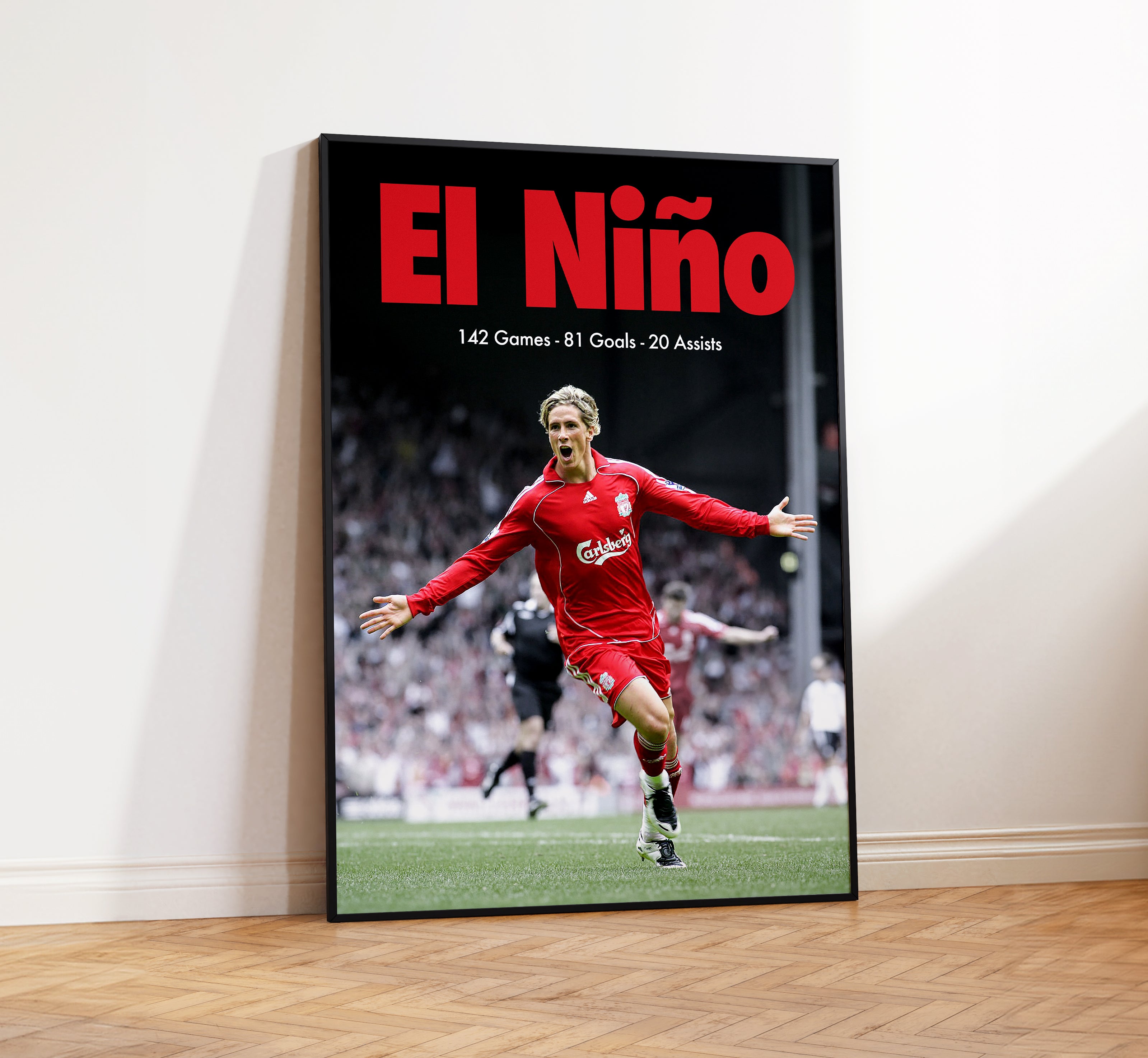 Fernando Torres 'El Nino' Poster – Offside Posters