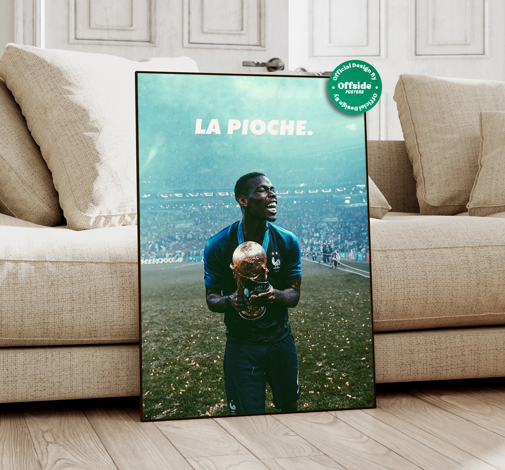Paul Pogba 'La Pioche' Poster – Offside Posters