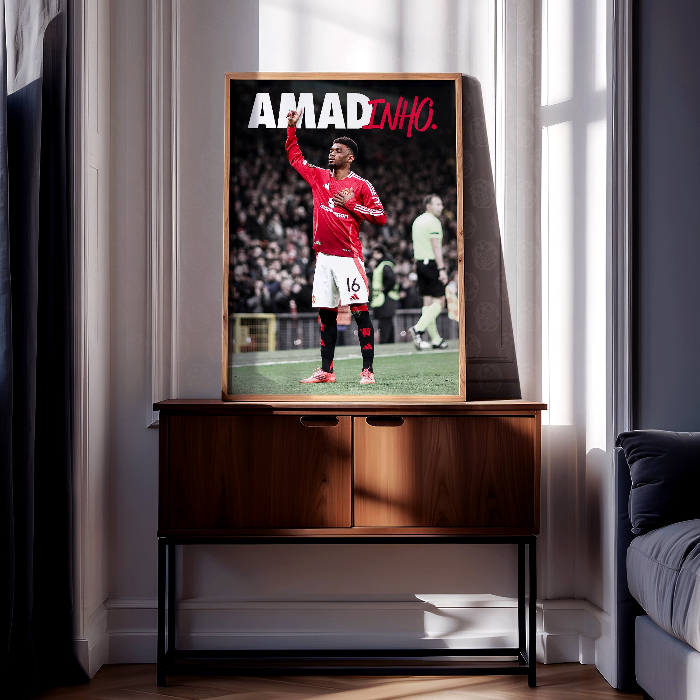 Amad Diallo 'Amadinho' Poster – Offside Posters