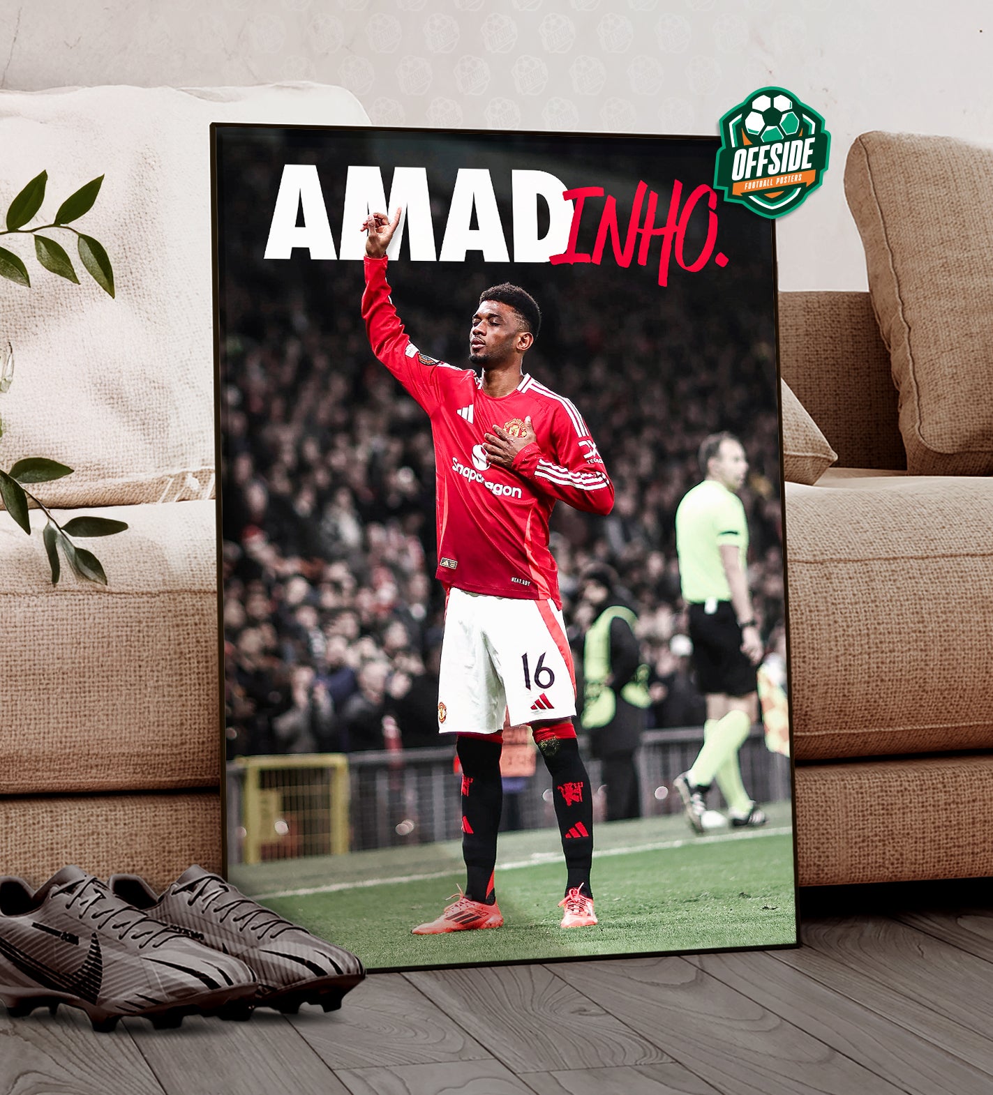 Amad Diallo 'Amadinho' Poster – Offside Posters