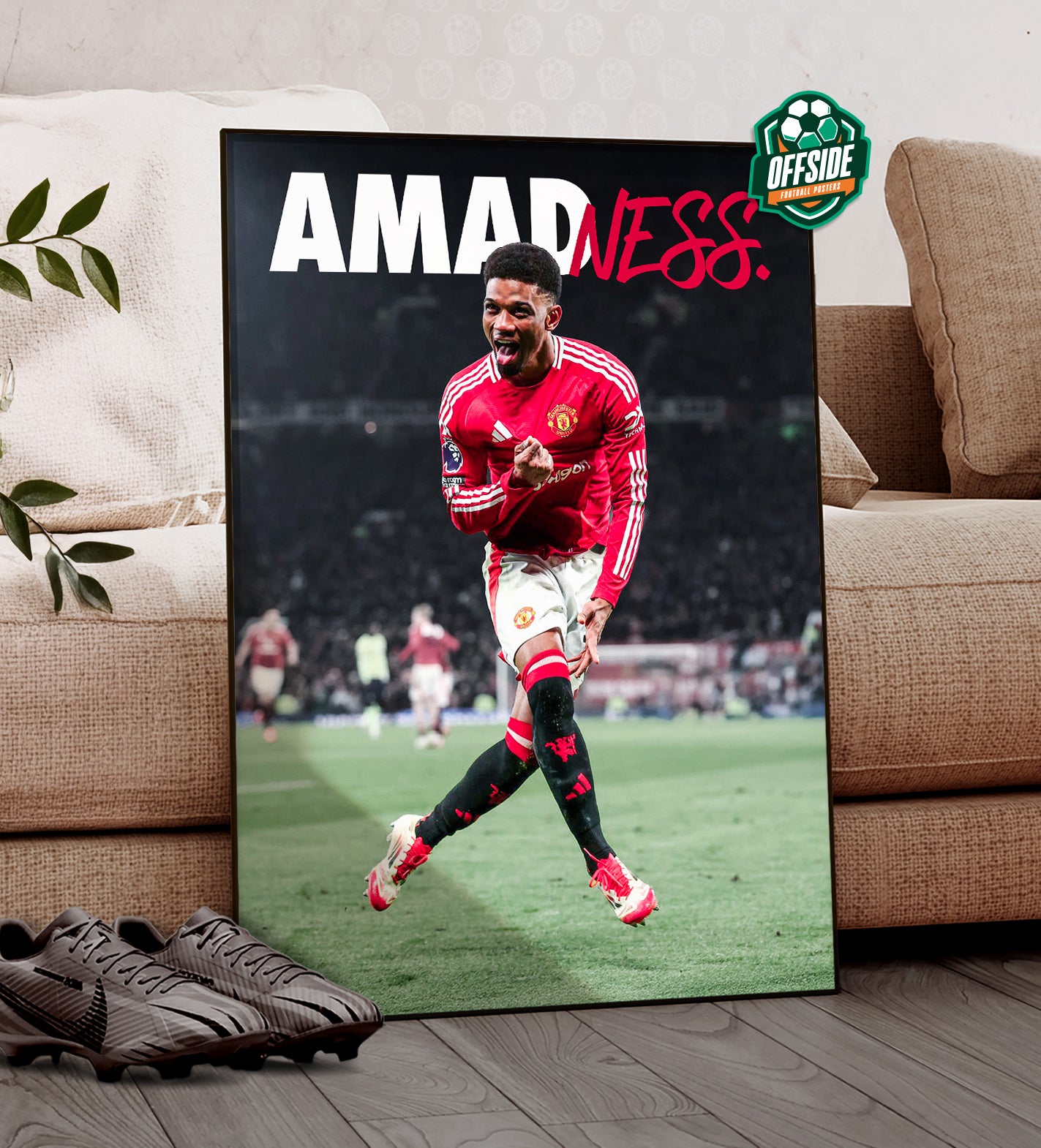Amad Diallo 'Amadness' Poster – Offside Posters