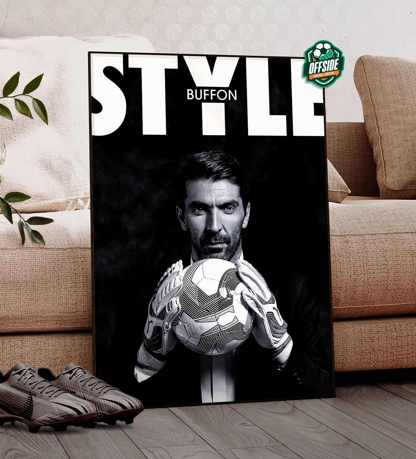 Gianluigi Buffon 'Style' Poster – Offside Posters