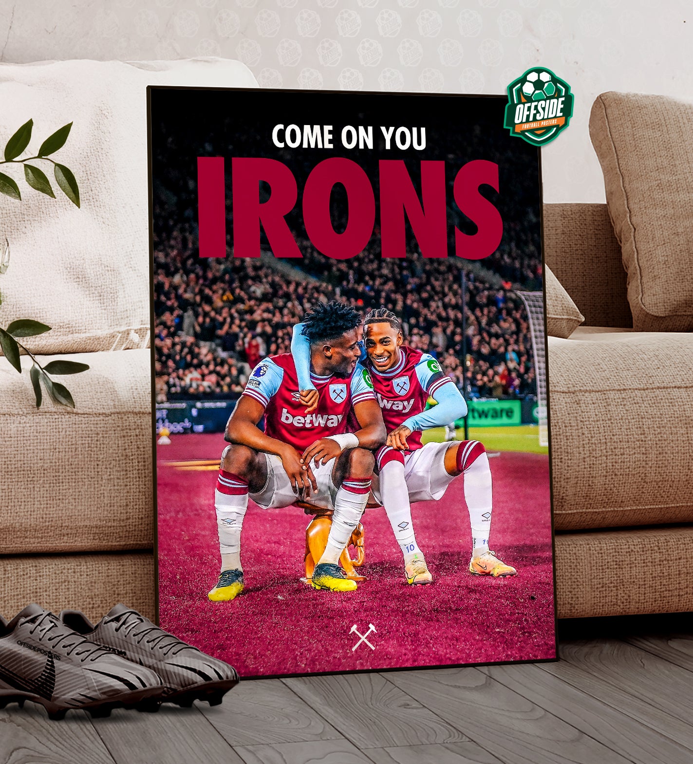 West Ham United 'COYI' Poster – Offside Posters