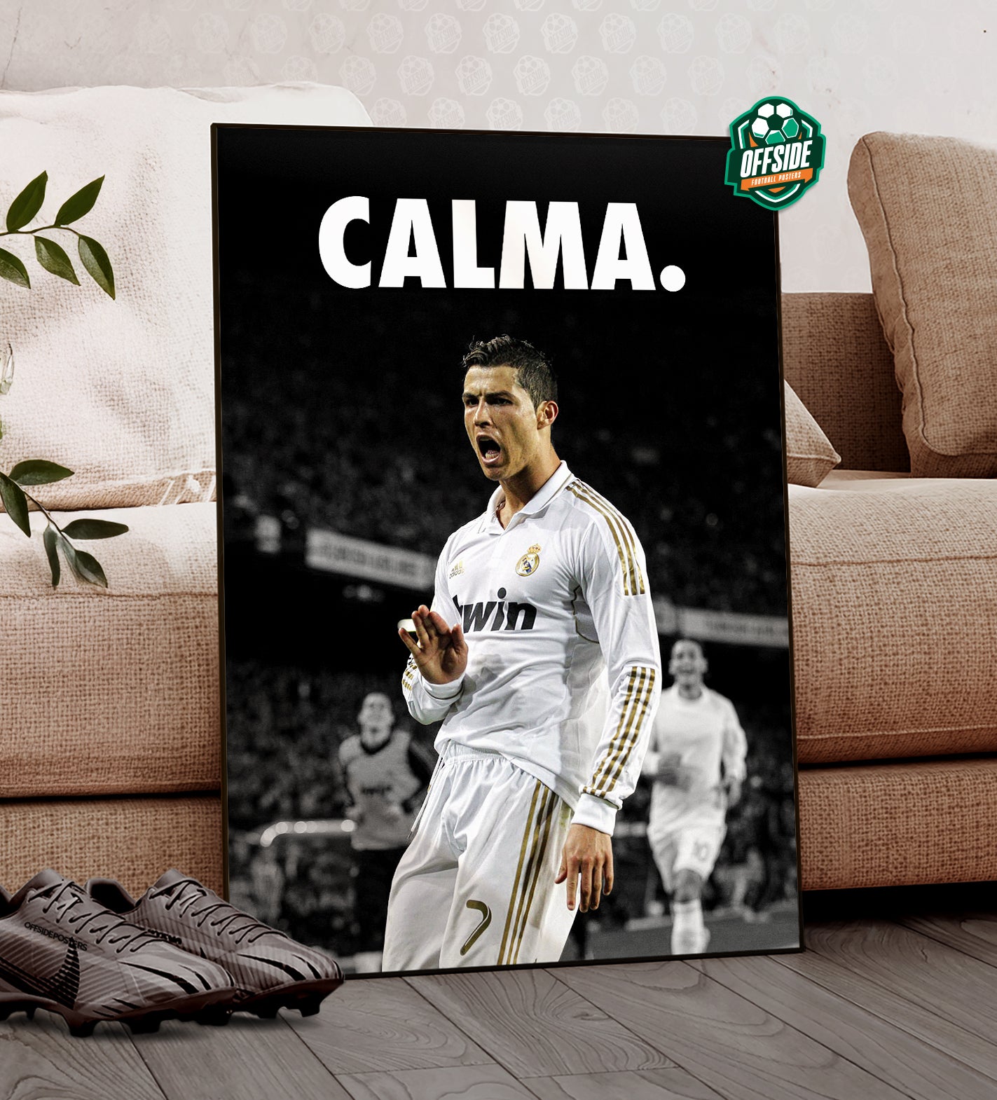 Cristiano Ronaldo 'Calma' Poster – Offside Posters