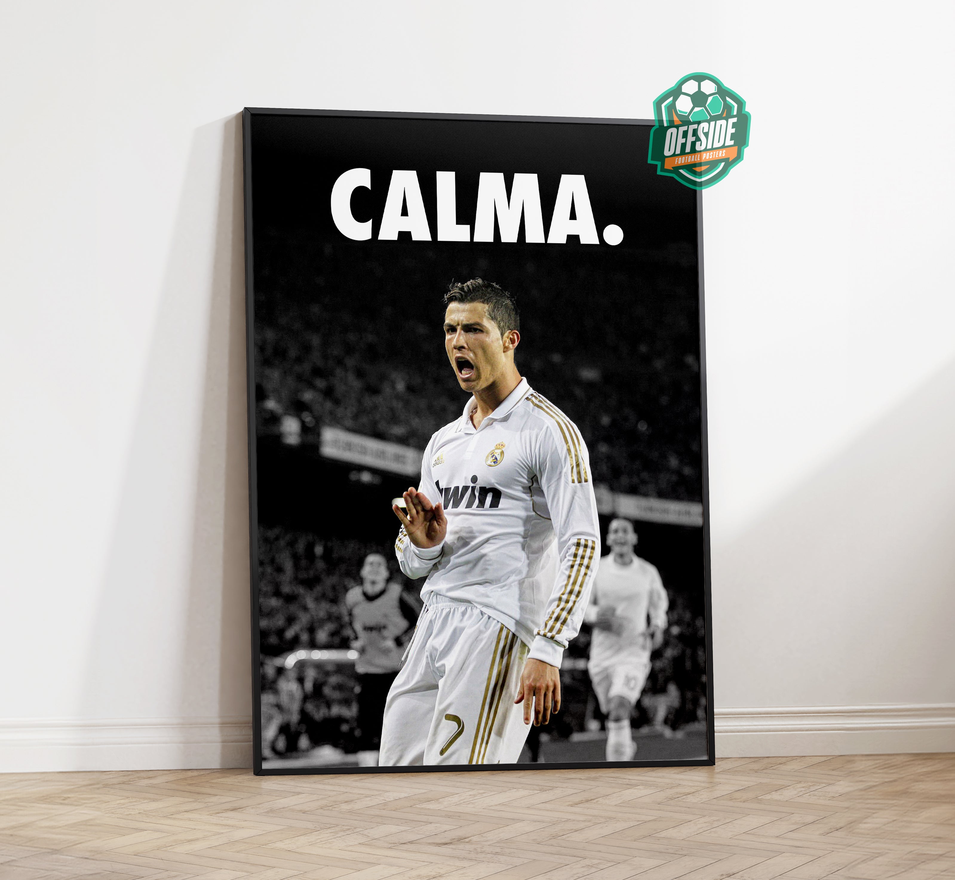 Cristiano Ronaldo 'Calma' Poster – Offside Posters