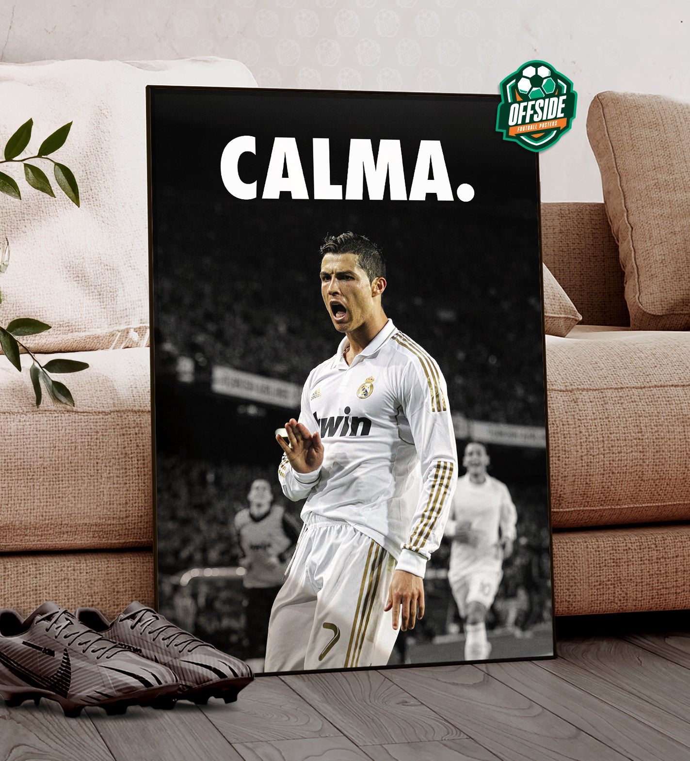 Cristiano Ronaldo 'Calma' Poster – Offside Posters