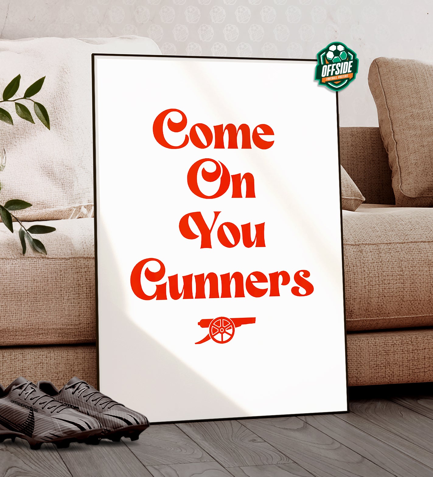 Arsenal 'COYG' Poster – Offside Posters