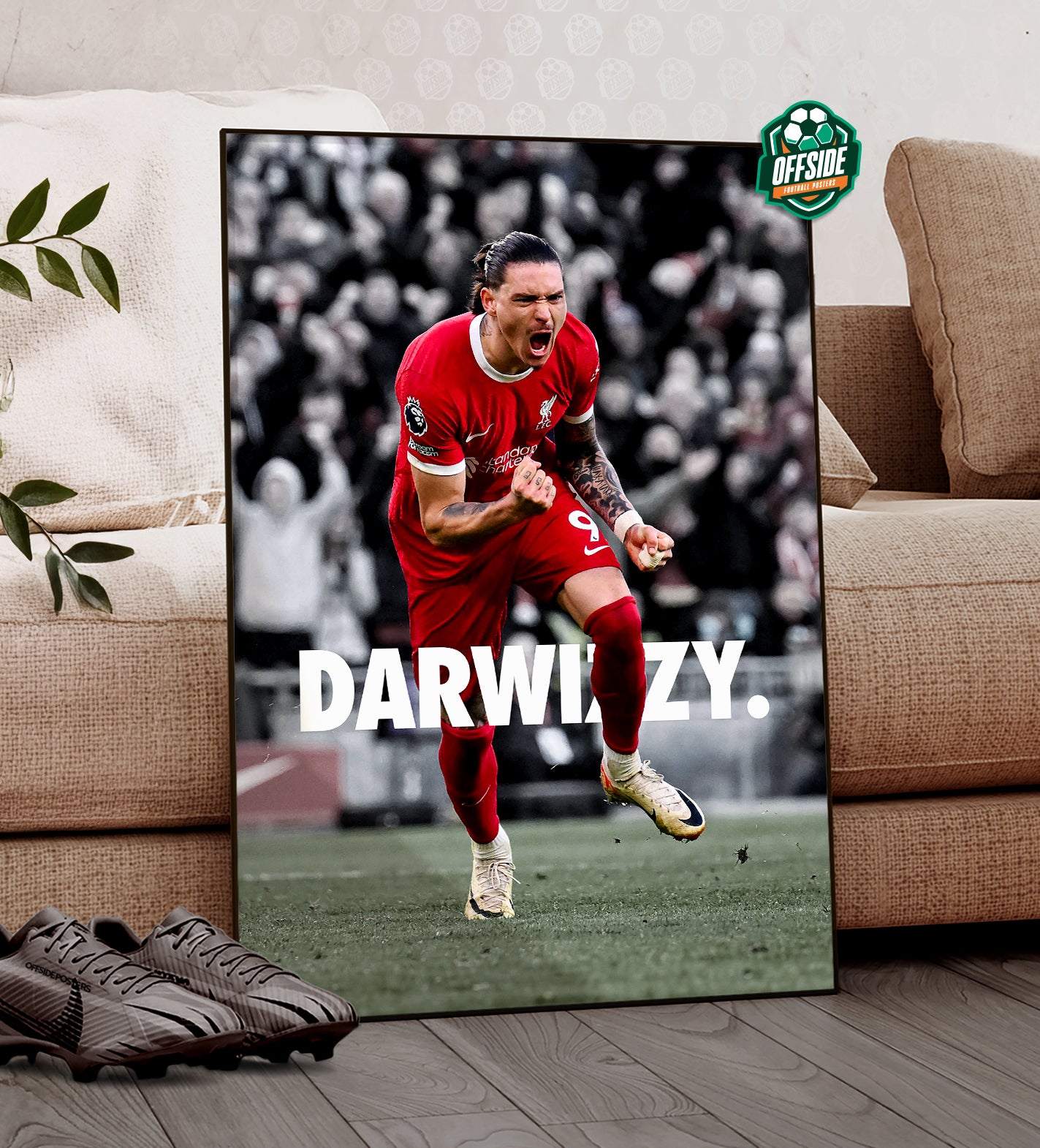Darwin Nunez 'Darwizzy' Poster – Offside Posters