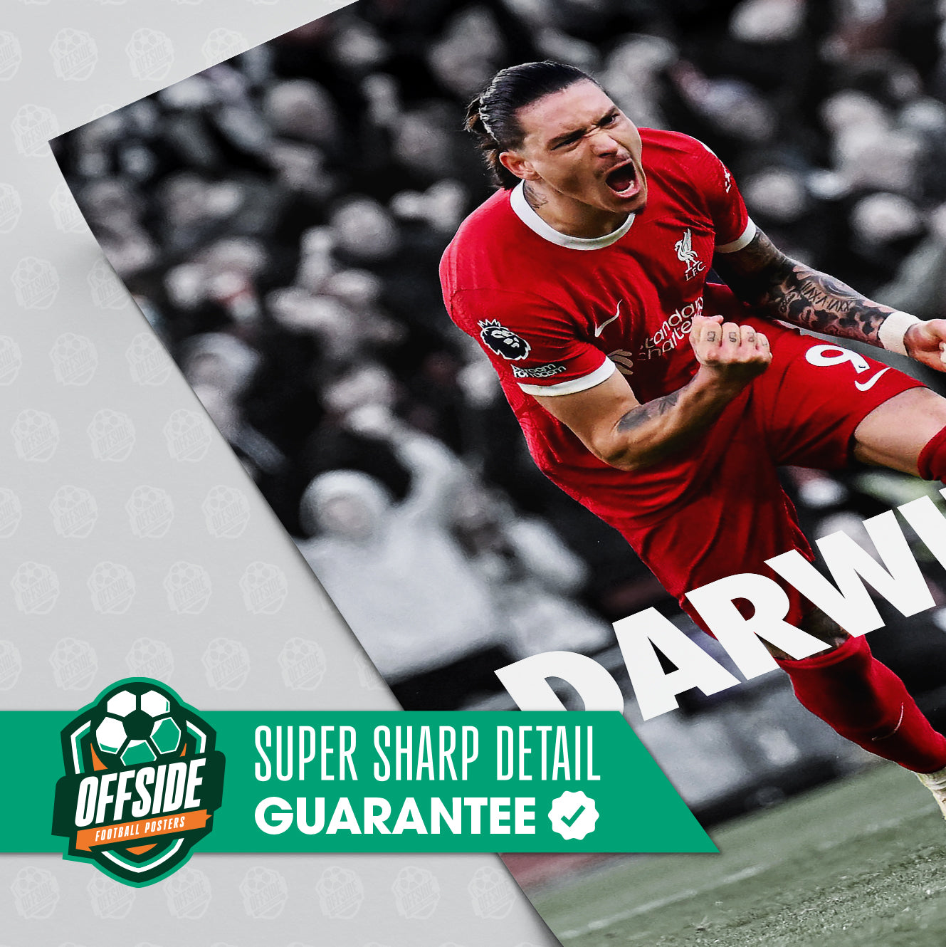Darwin Nunez 'Darwizzy' Poster – Offside Posters