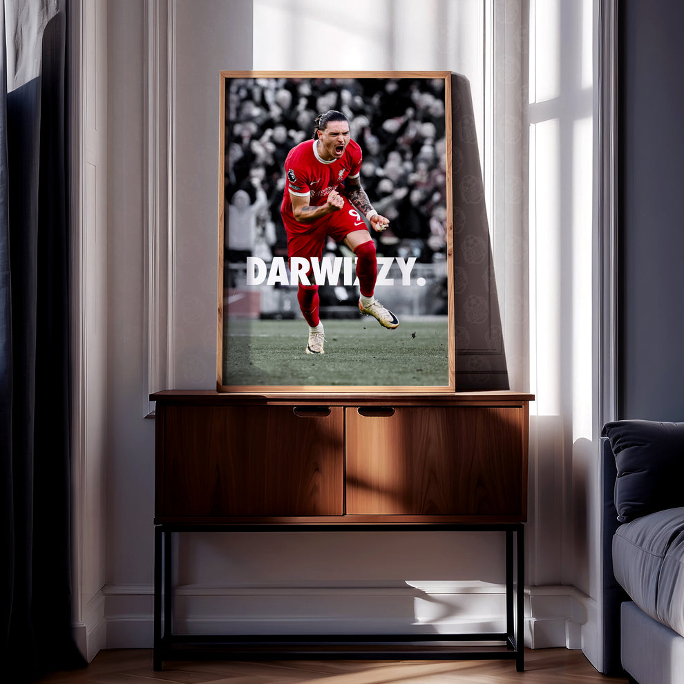 Darwin Nunez 'Darwizzy' Poster – Offside Posters