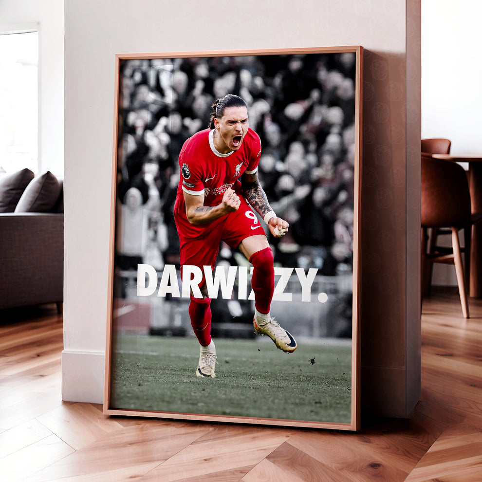 Darwin Nunez 'Darwizzy' Poster – Offside Posters