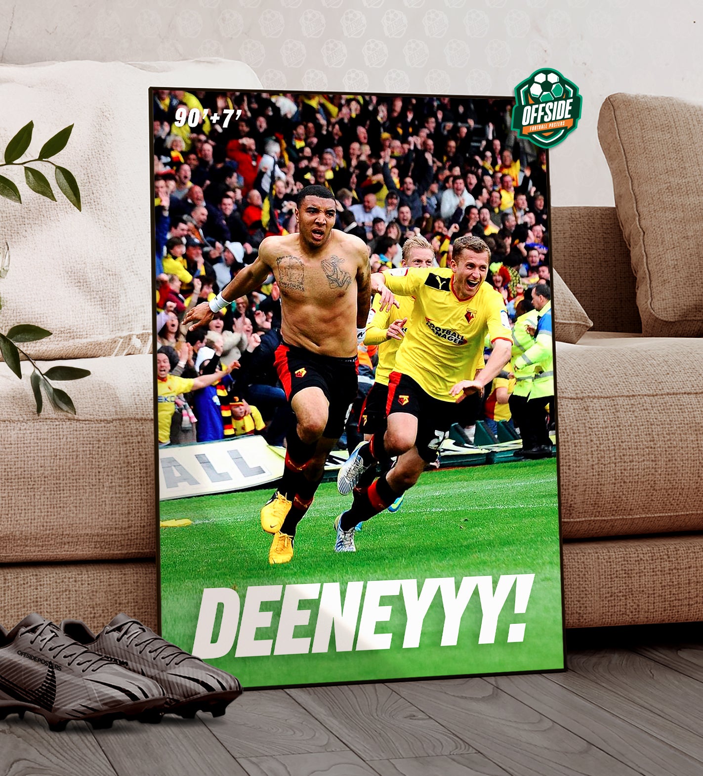 Troy Deeney Poster – Offside Posters