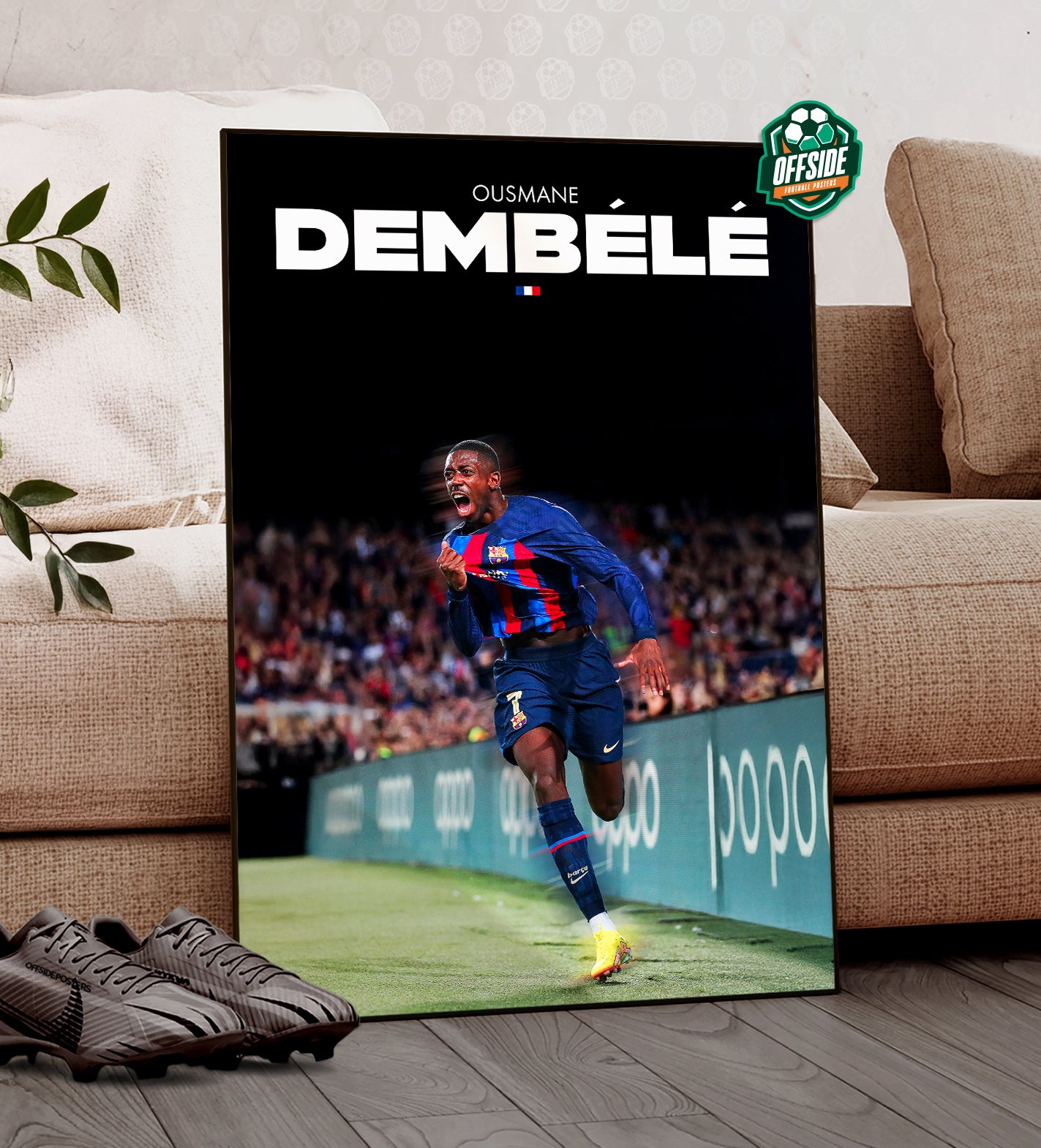 Ousmane Dembele Poster – Offside Posters