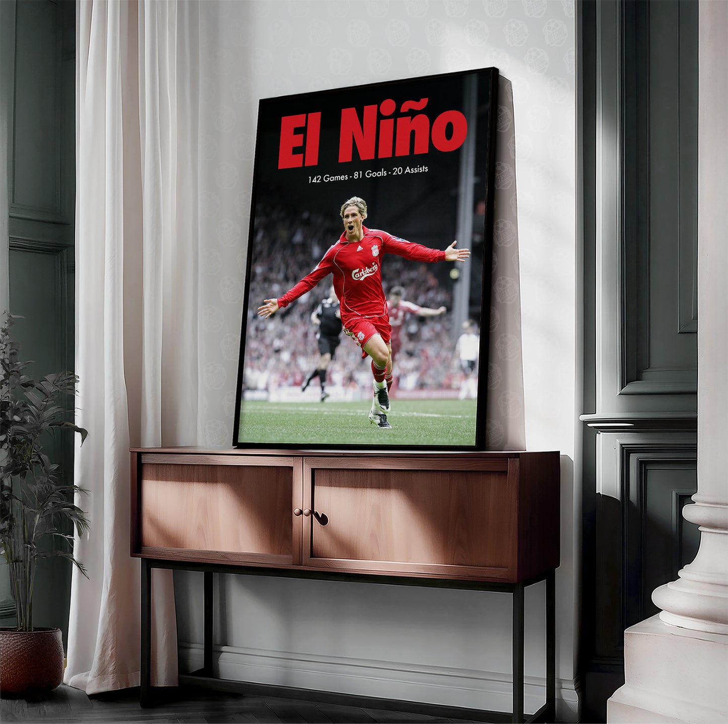 Fernando Torres 'El Nino' Poster – Offside Posters