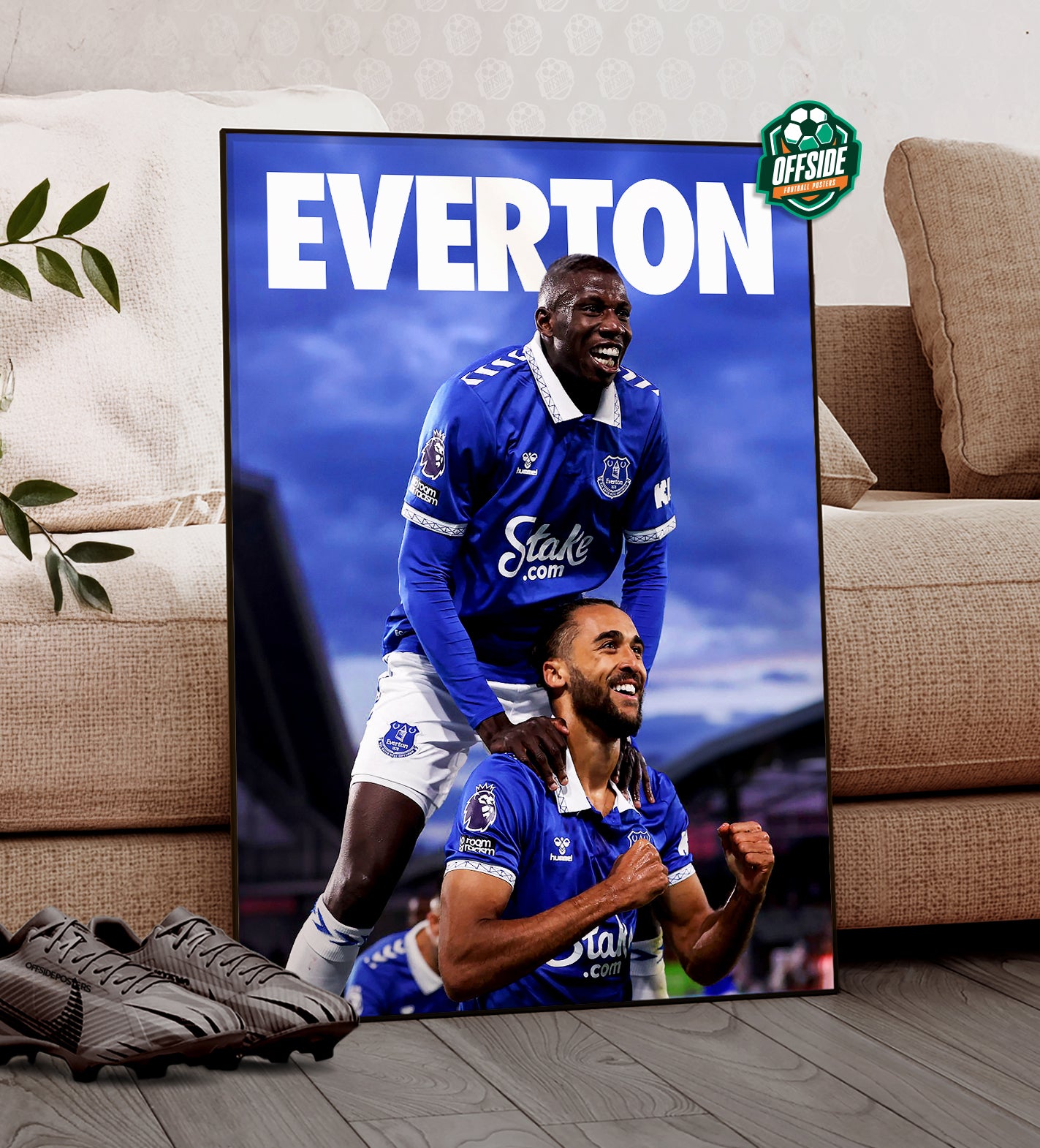 Everton Posters – Offside Posters