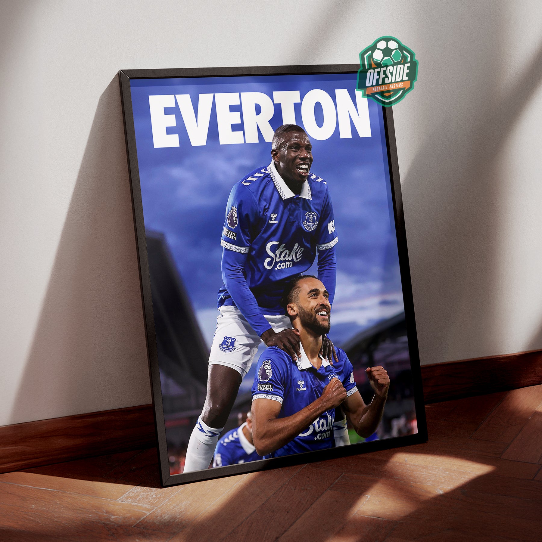 Everton Poster – Offside Posters