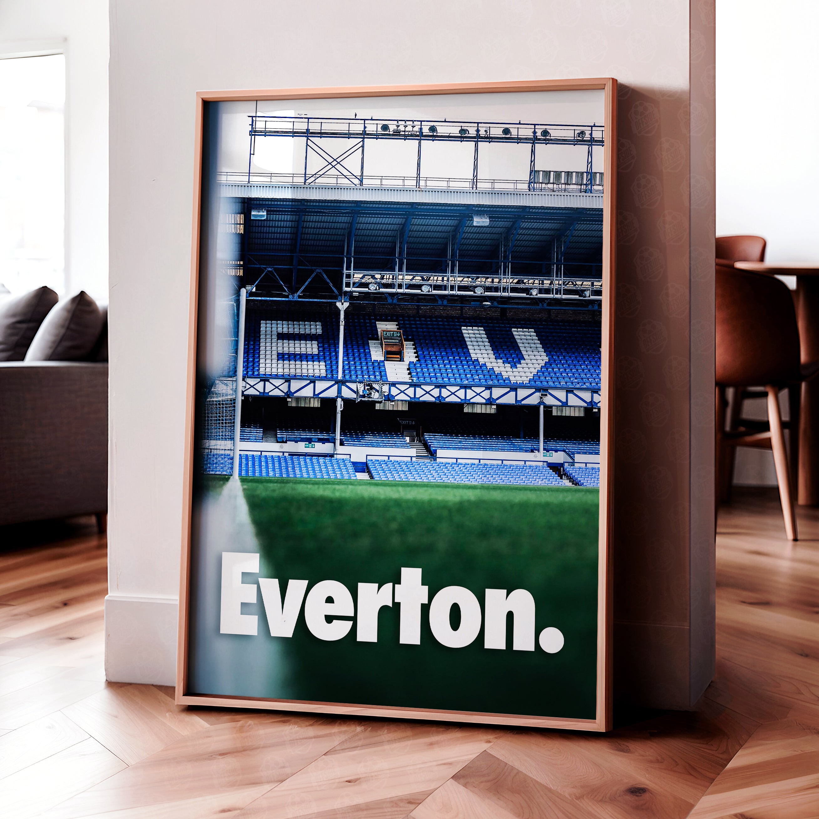 Goodison Park 'Everton' Poster – Offside Posters