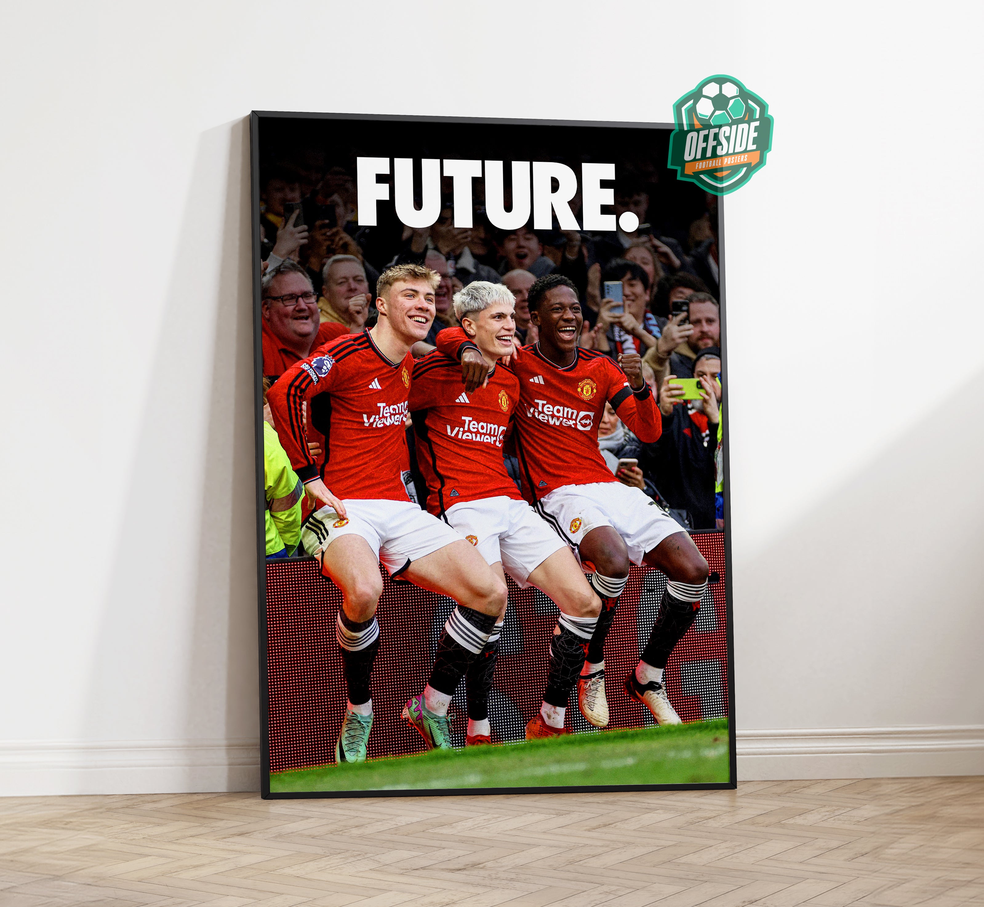 Manchester United 'Future' Poster – Offside Posters