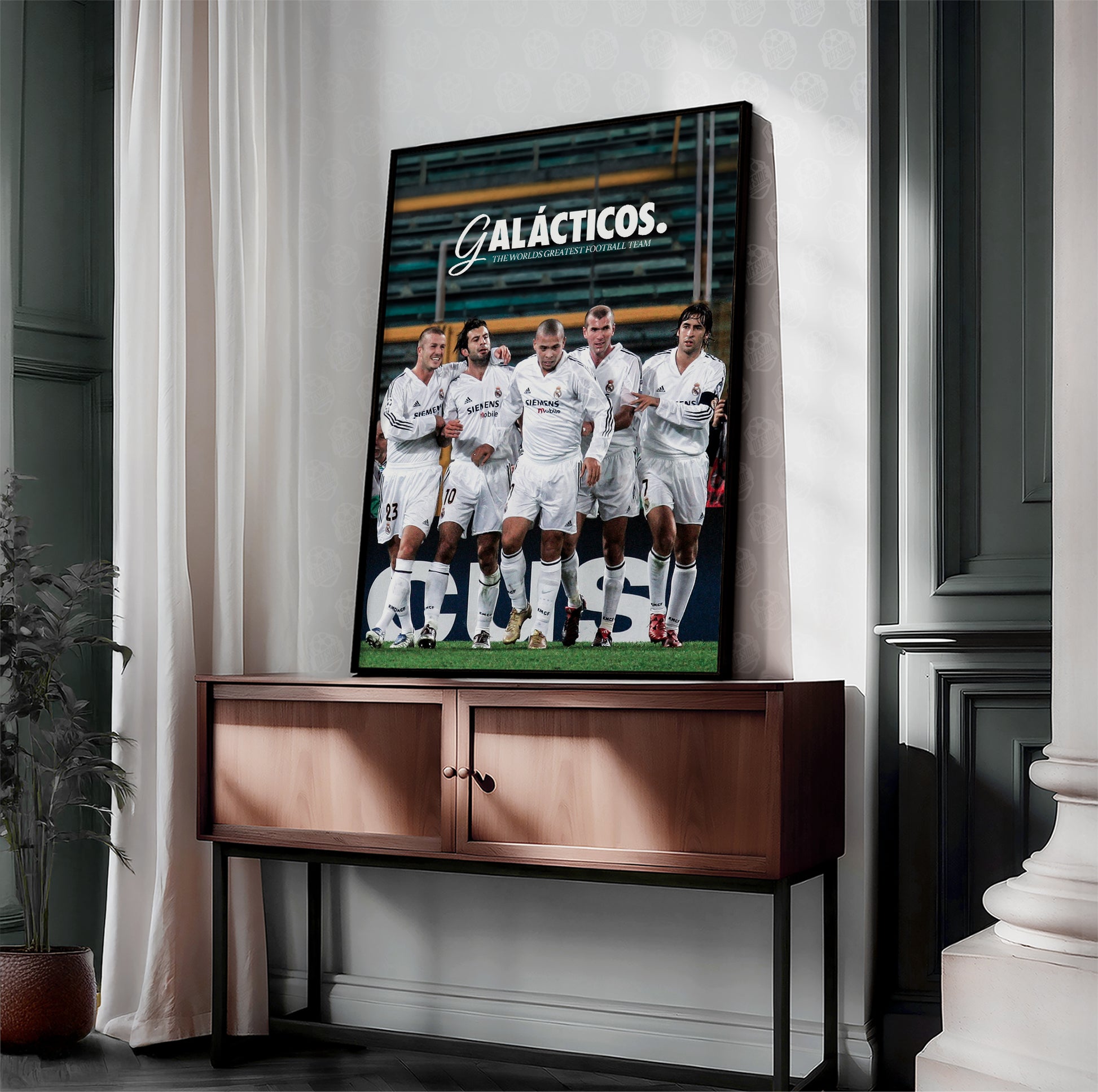 Real Madrid 'Galacticos' Poster – Offside Posters
