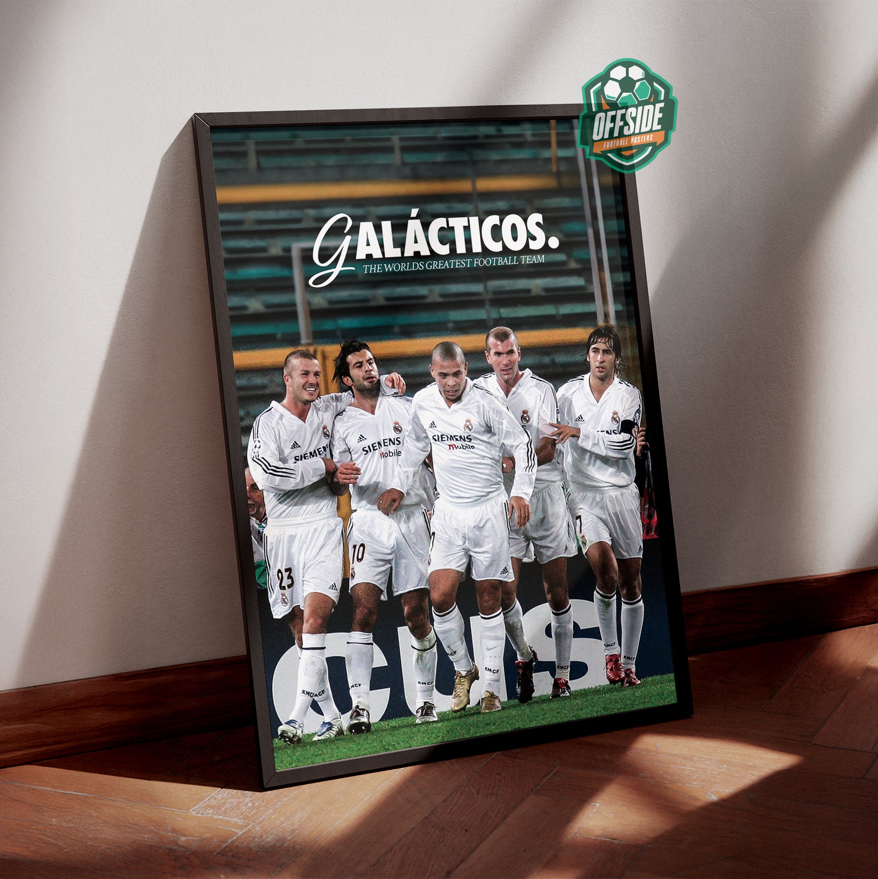 Real Madrid 'Galacticos' Poster – Offside Posters