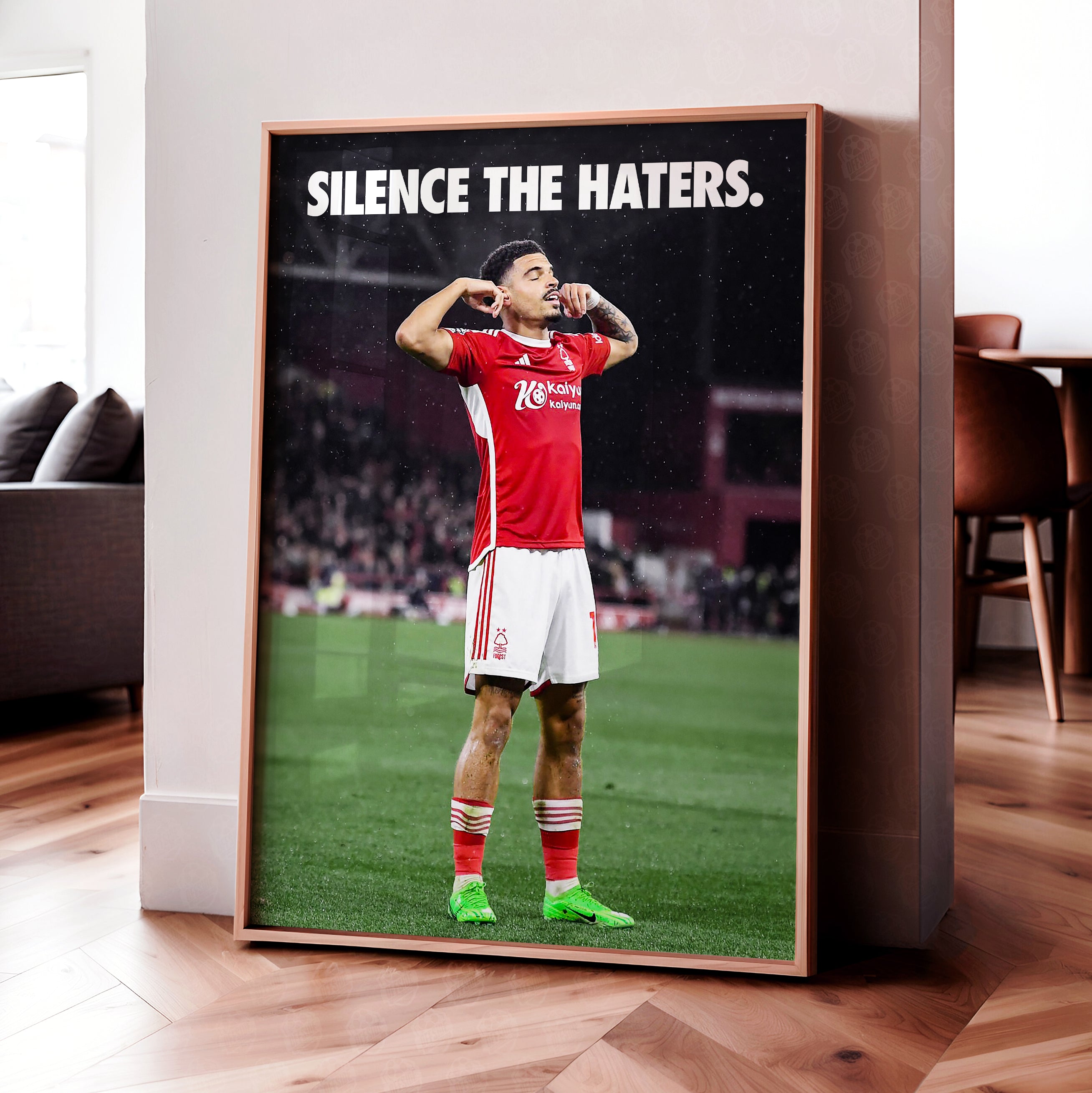 Morgan Gibbs-White Poster – Offside Posters