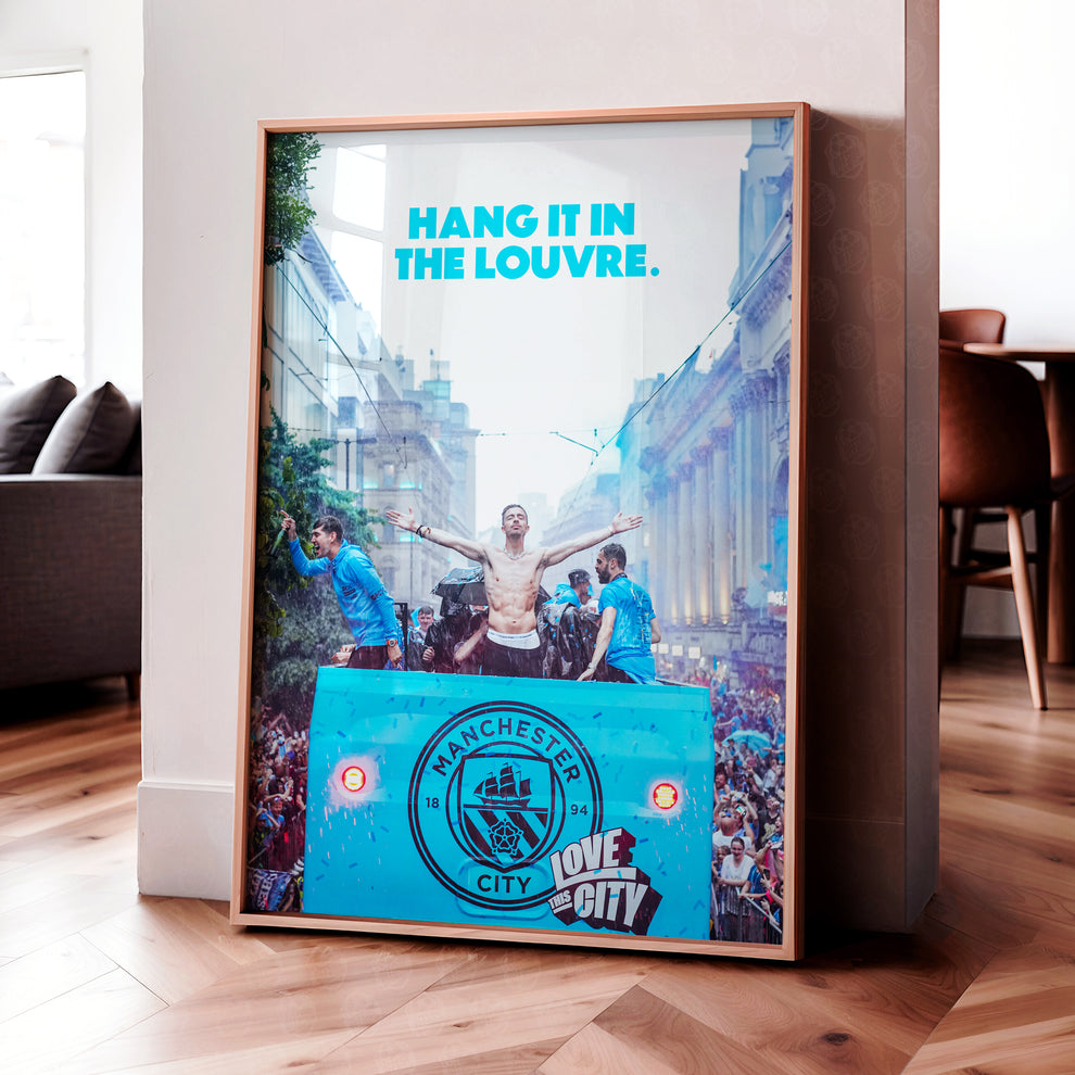 Jack Grealish 'Hang It In The Louvre.' Poster – Offside Posters