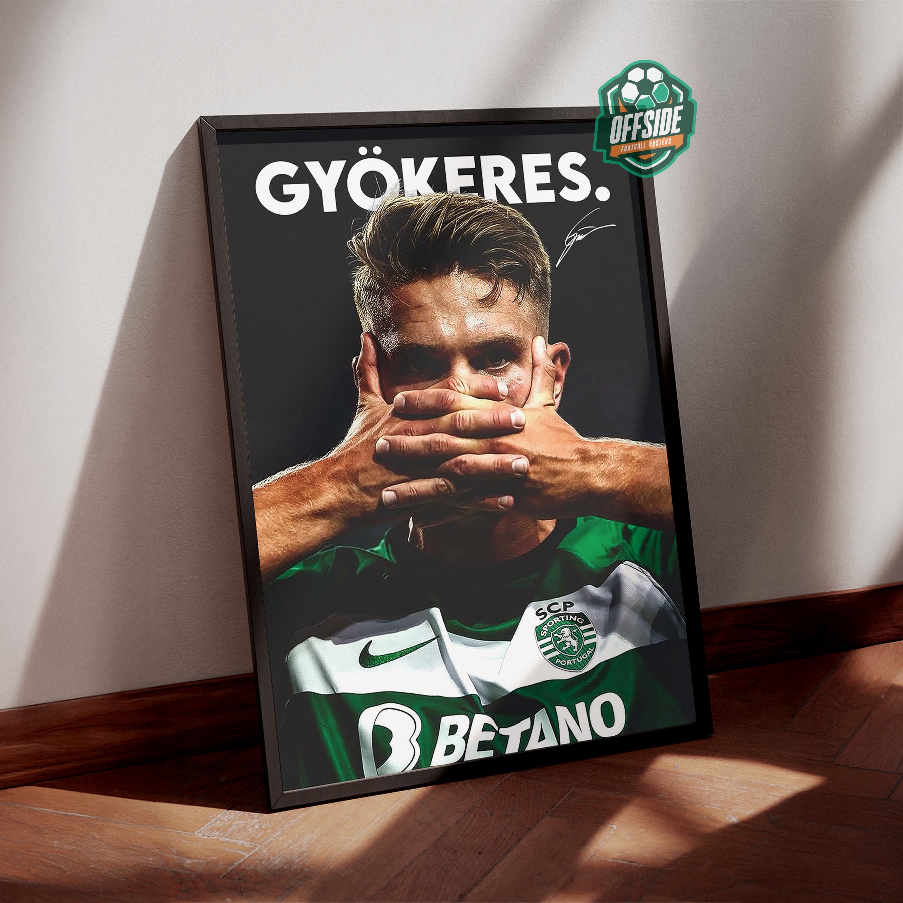 Viktor Gyokeres Poster – Offside Posters