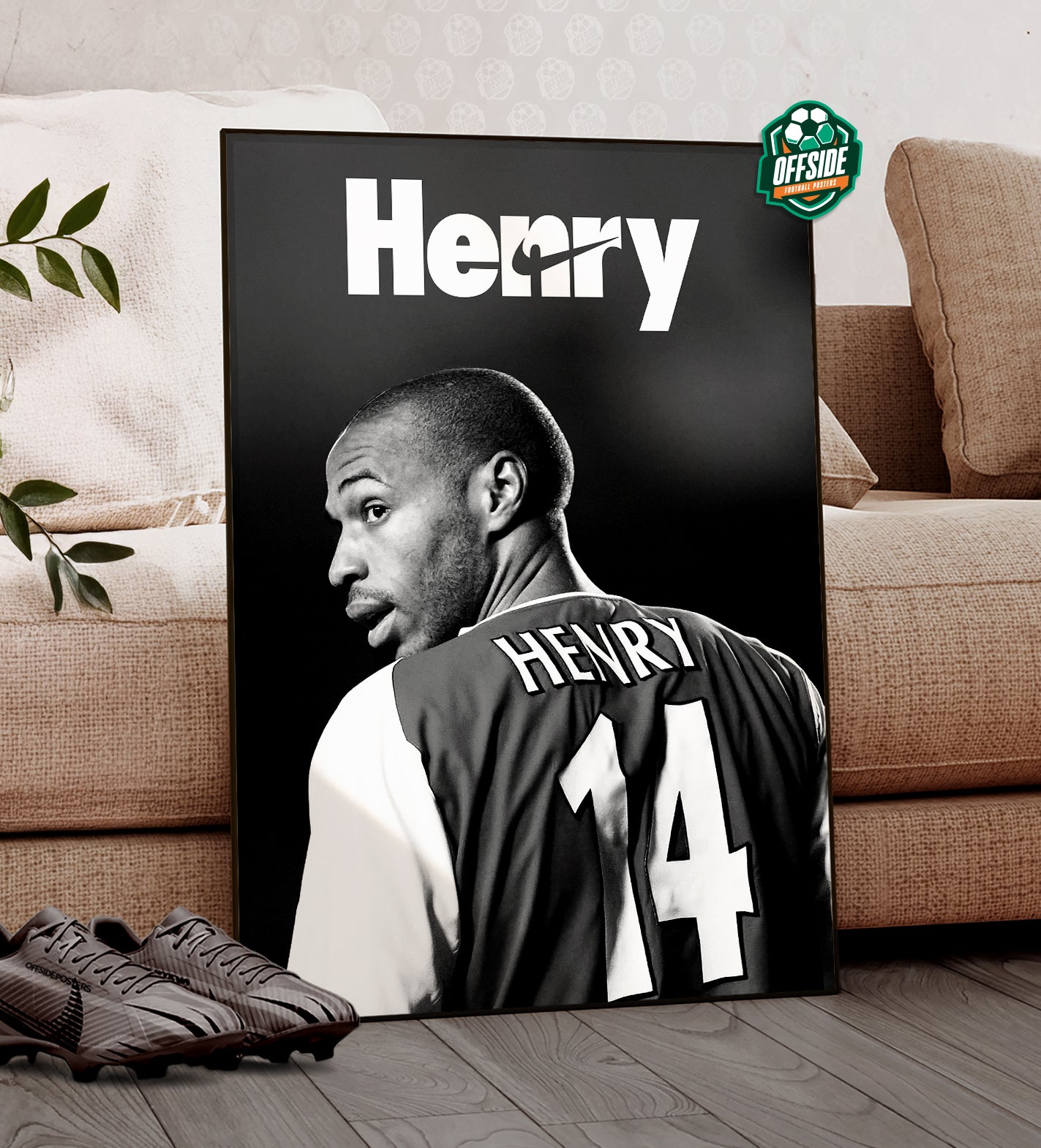 Thierry Henry Poster – Offside Posters