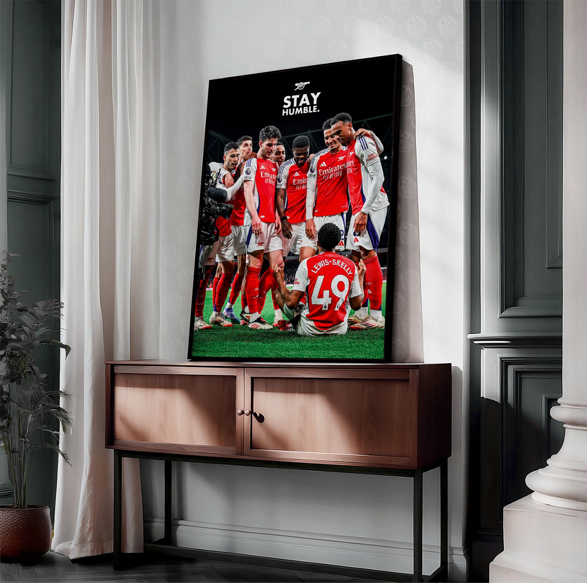 Arsenal 'Stay Humble' Poster – Offside Posters