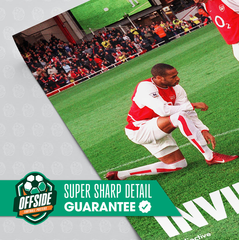 Arsenal 'Invincible' Poster – Offside Posters