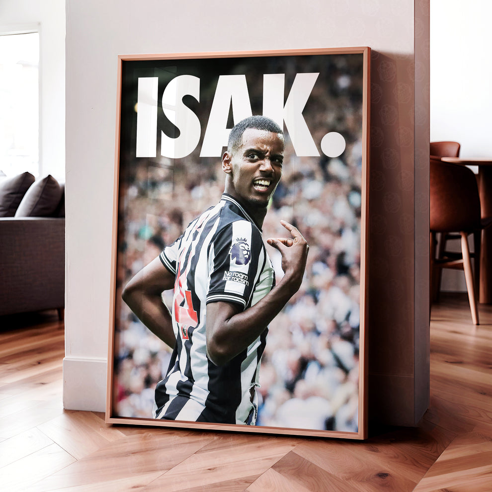 Alexander Isak Poster – Offside Posters