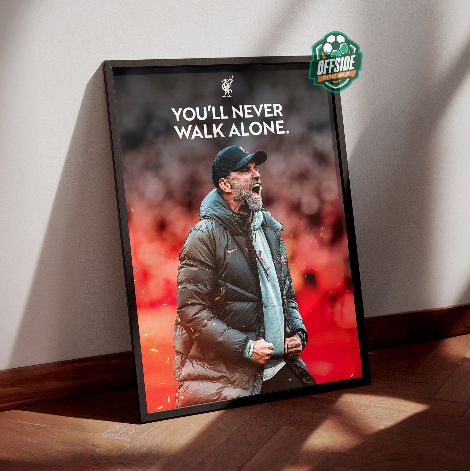 Jurgen Klopp 'YNWA' Poster – Offside Posters