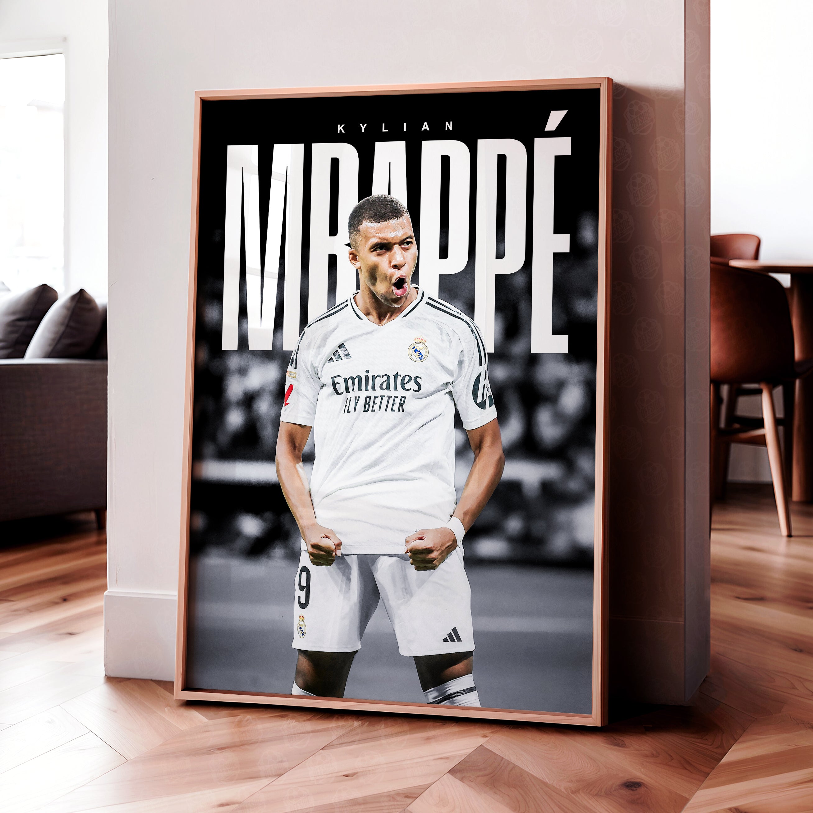 Kylian Mbappe Poster – Offside Posters
