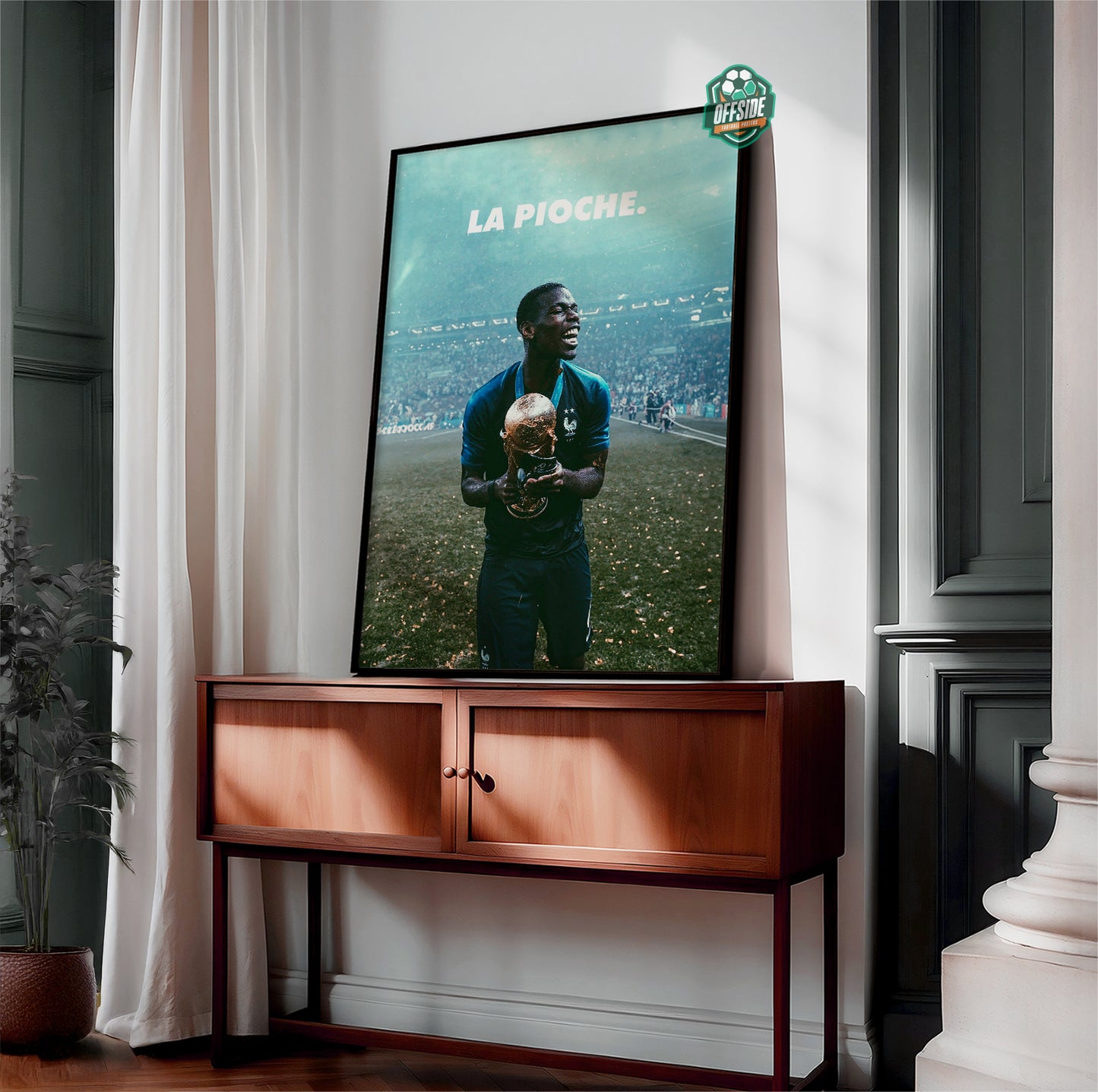 Paul Pogba 'La Pioche' Poster – Offside Posters