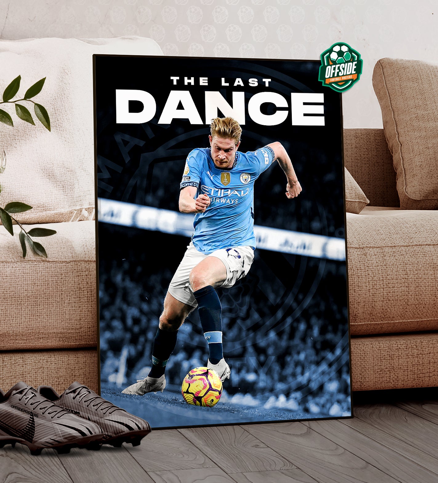 Kevin De Bruyne 'The Last Dance' Poster – Offside Posters
