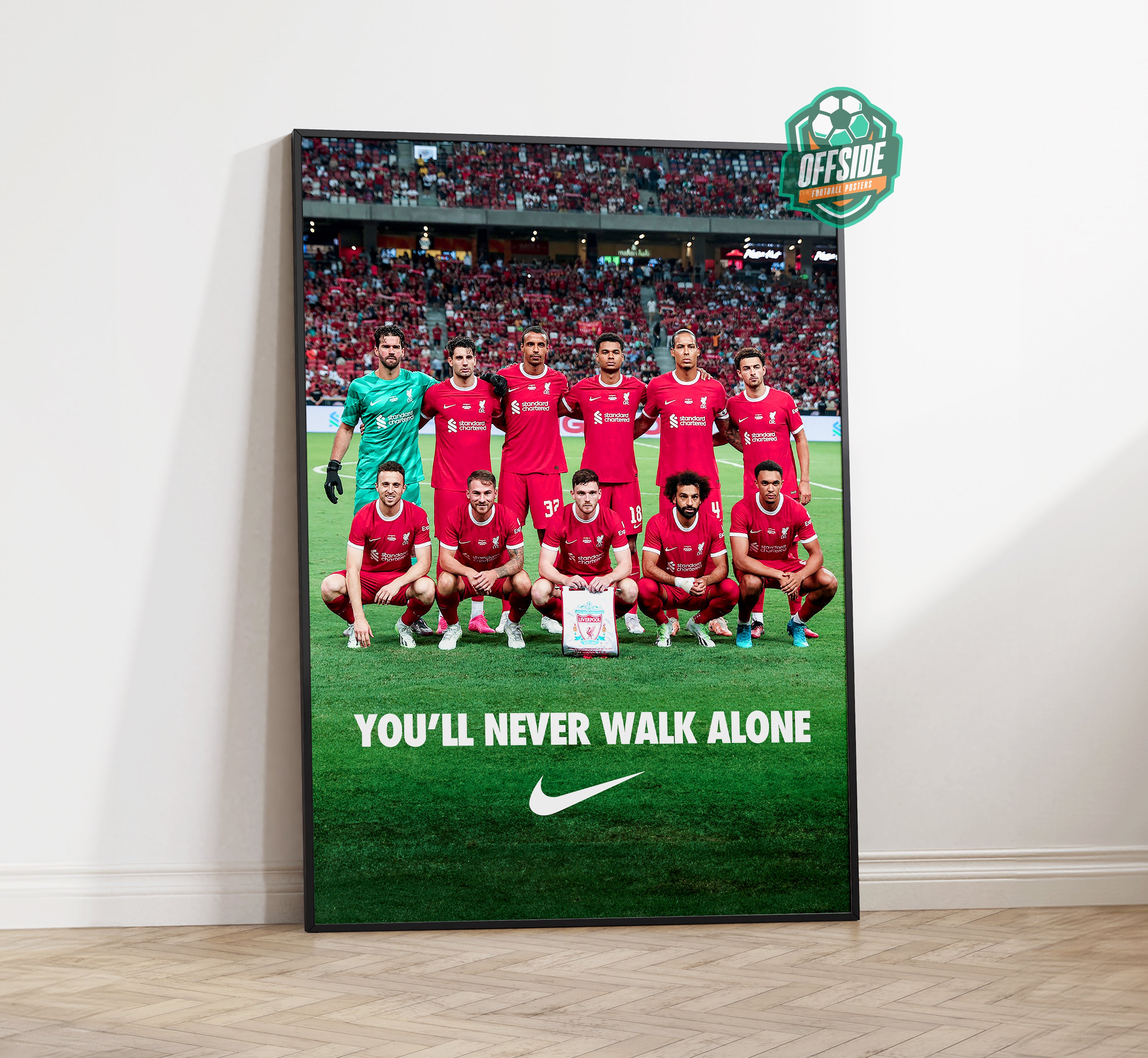 Liverpool Team YNWA Poster – Offside Posters