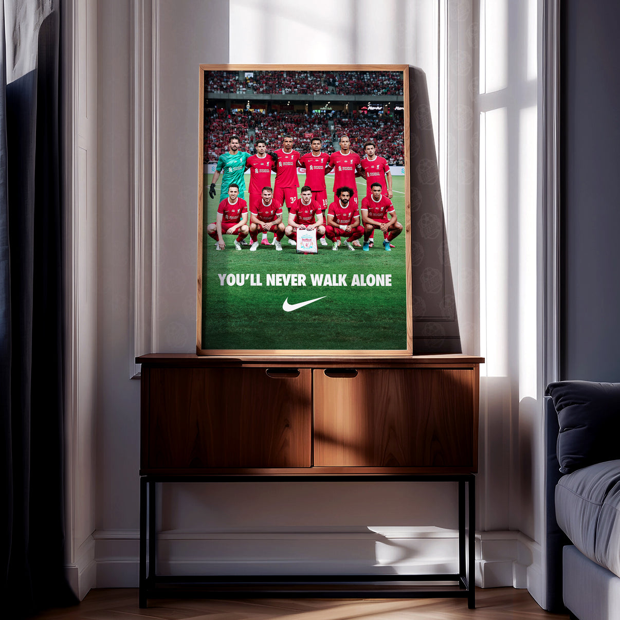 Liverpool Team YNWA Poster – Offside Posters